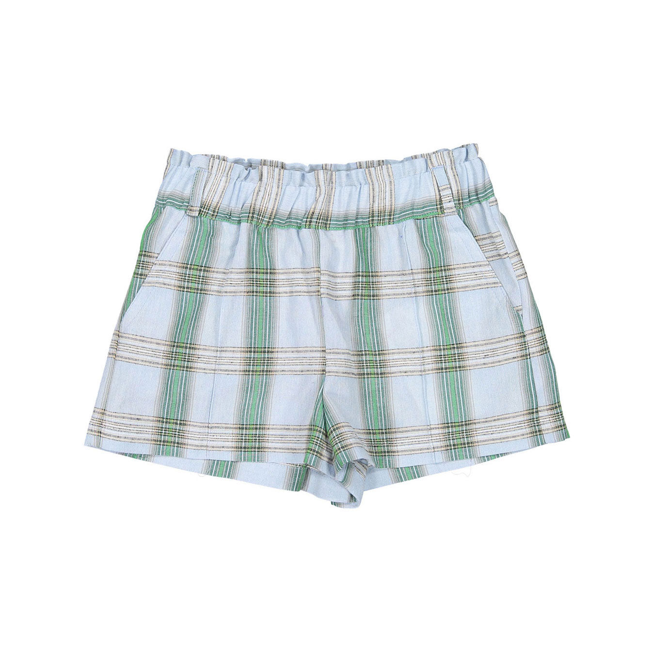 Maan Green Woven Shorts – Ladida
