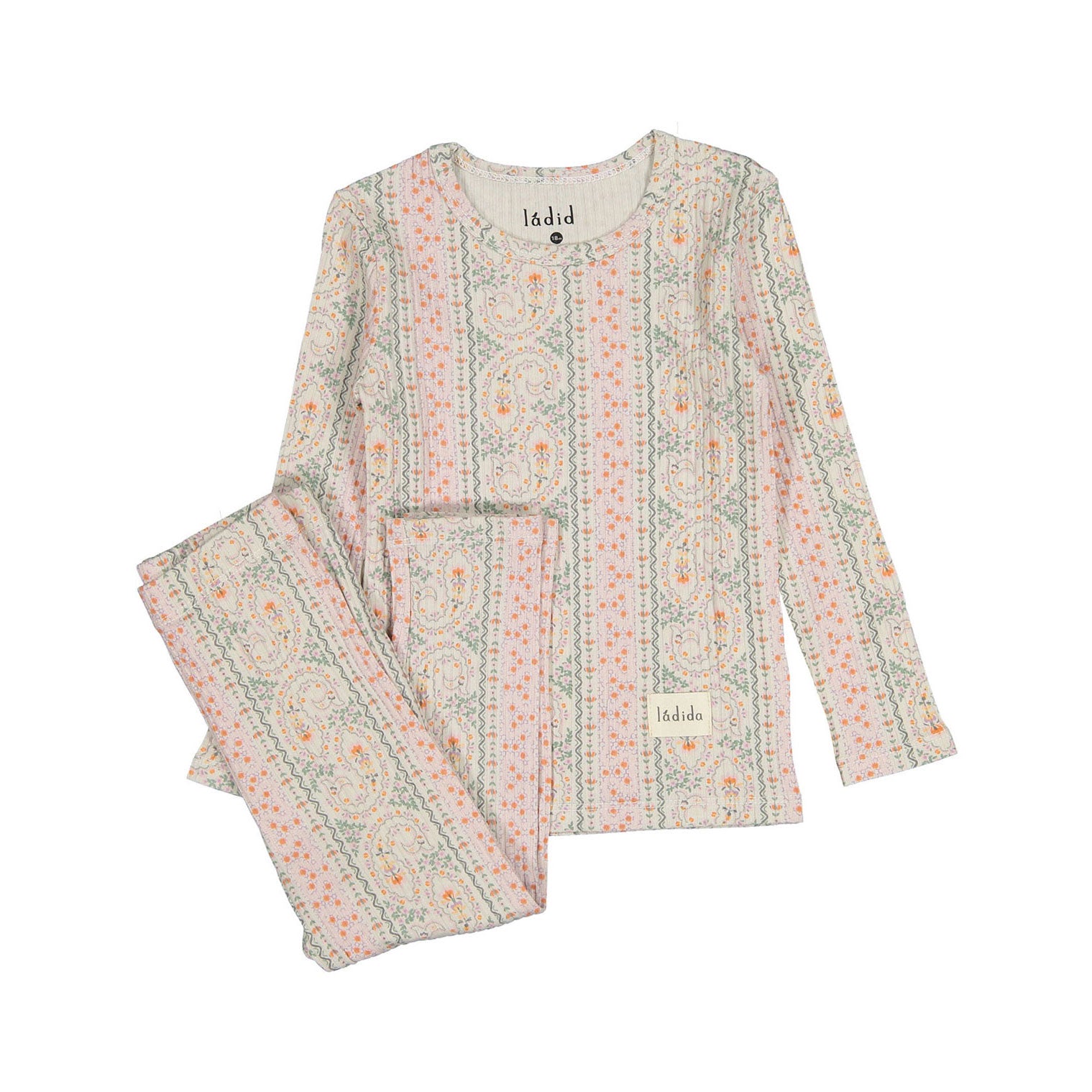 Ladida Layette Paisley Pajamas