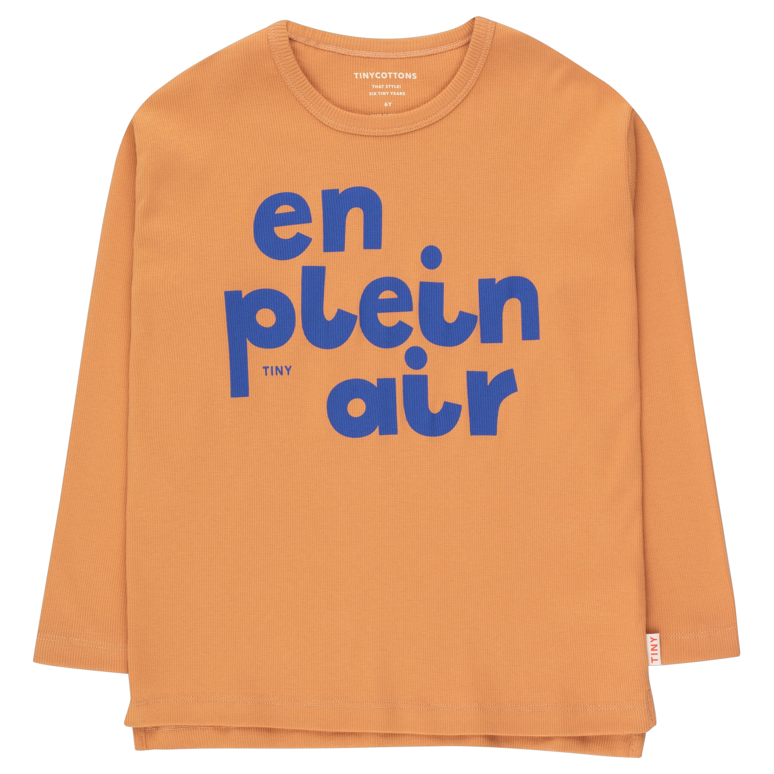 Tiny Cottons Light Brown/Indigo En Plein Air Tee – Ladida