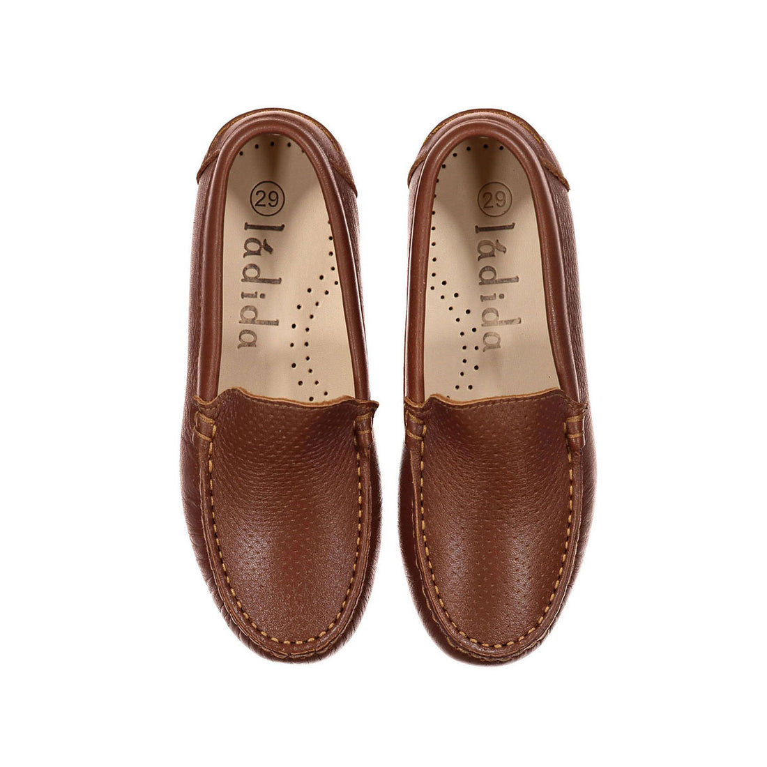 Ladida Cognac Two Toned Loafer