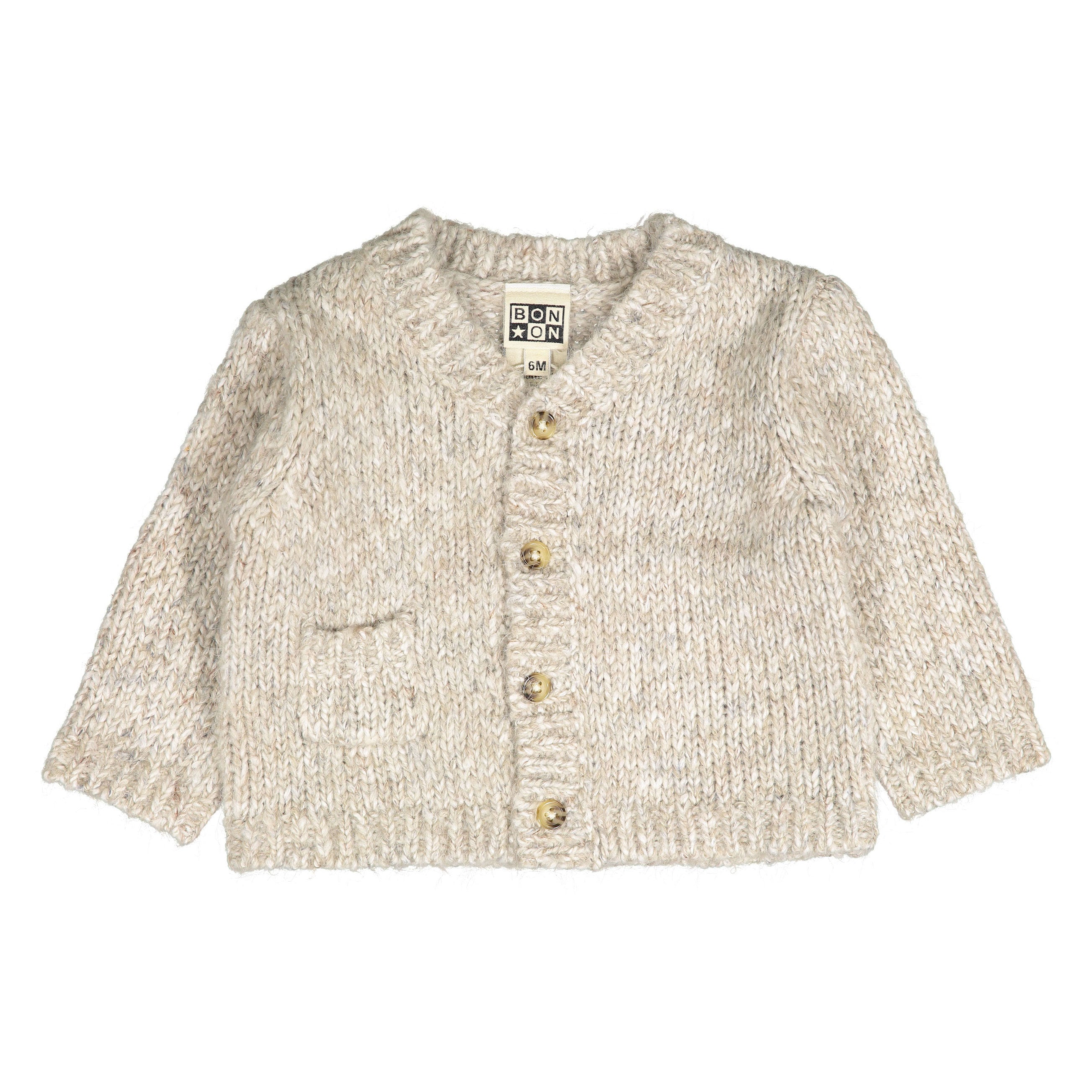 Bonton Beige Trish Baby Cardigan – Ladida