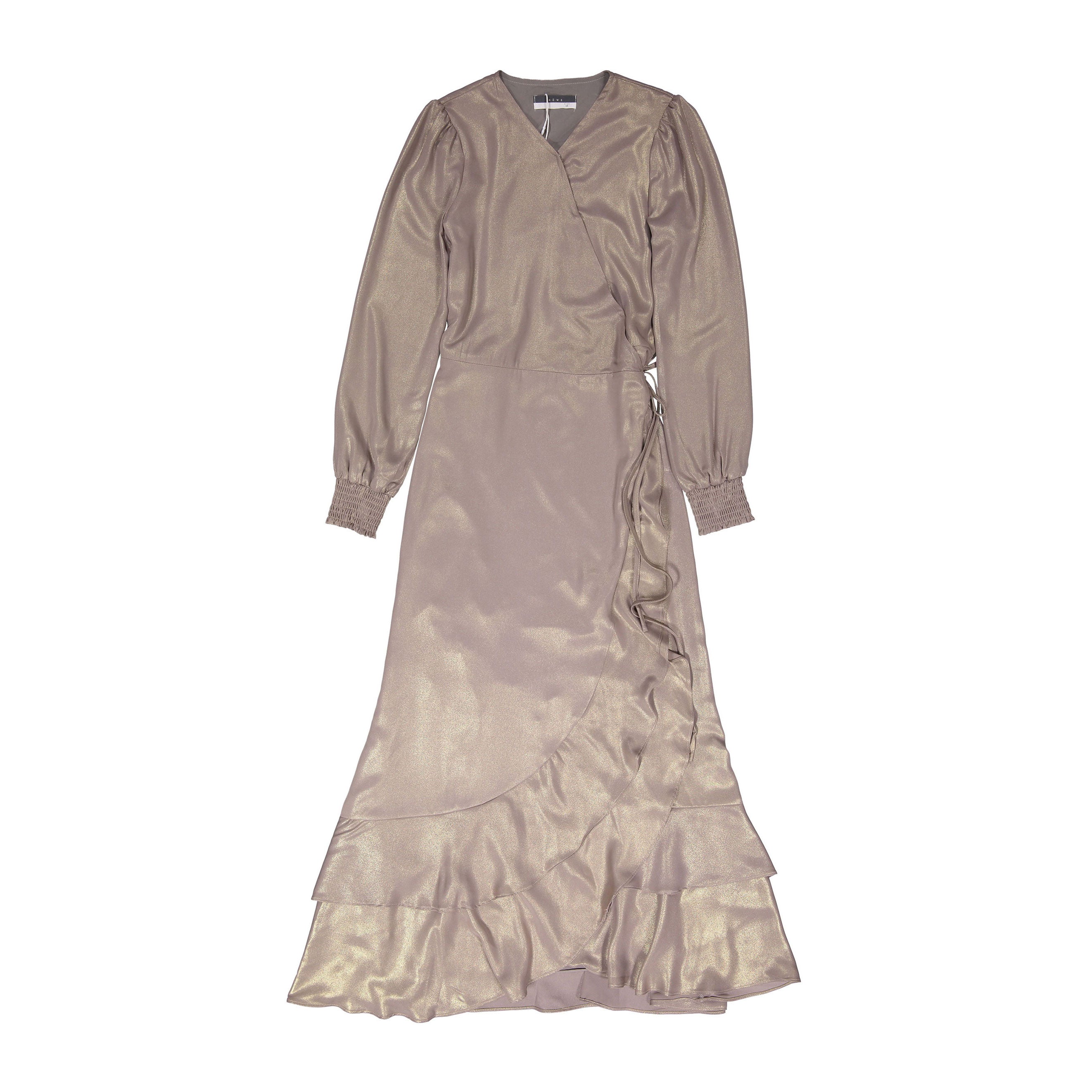 ROWE Gold Shimmered Dress – Ladida