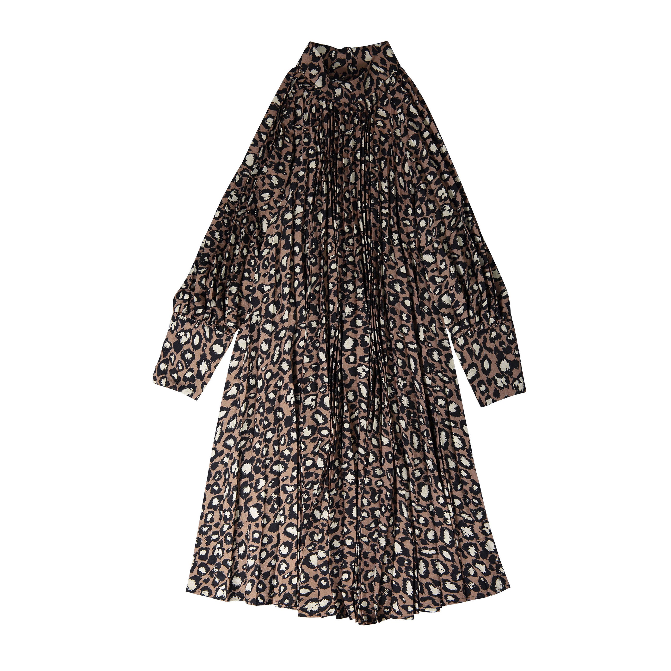 Christina Rohde Brown Leopard Dress – Ladida