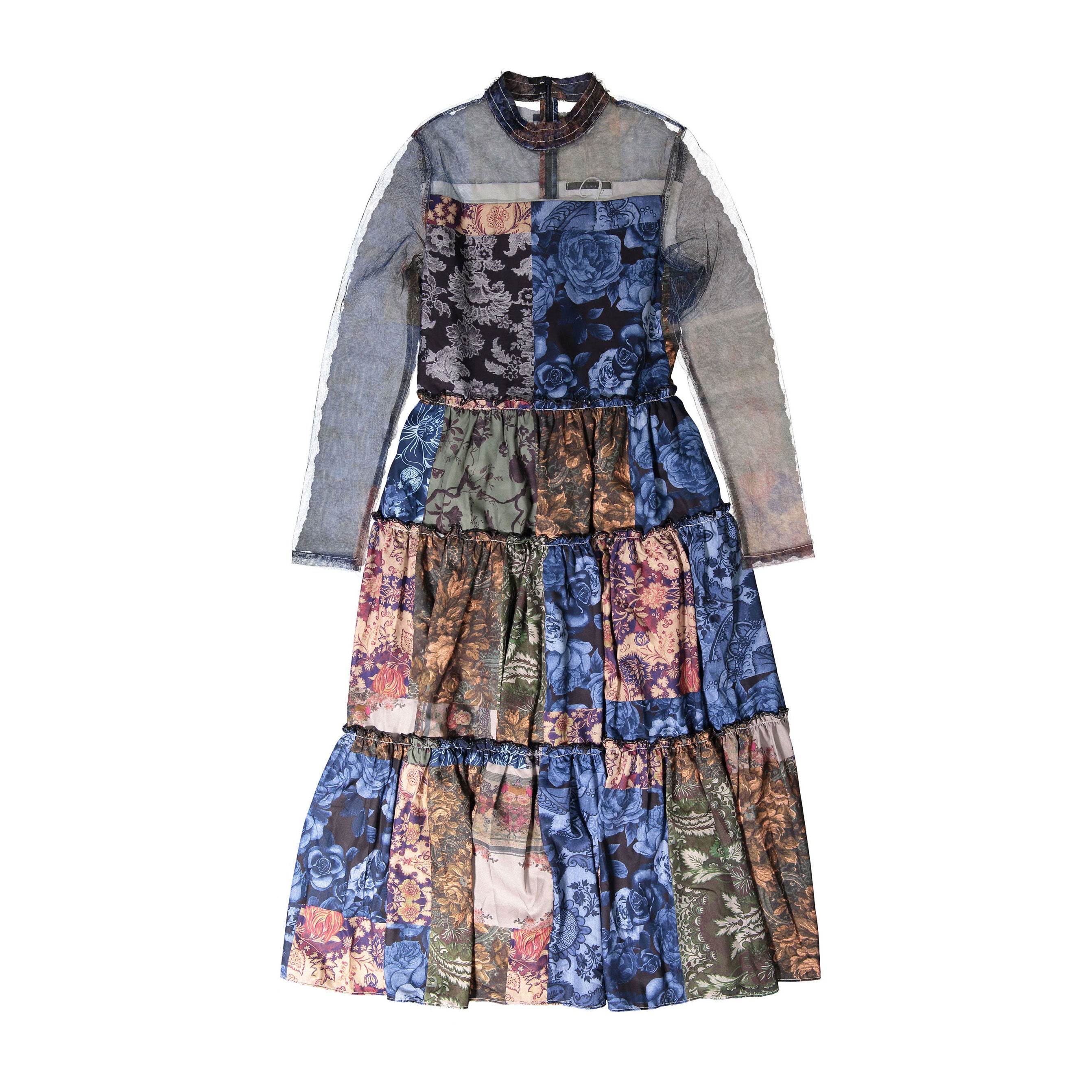 ROWE Patchwork Floral Dress – Ladida
