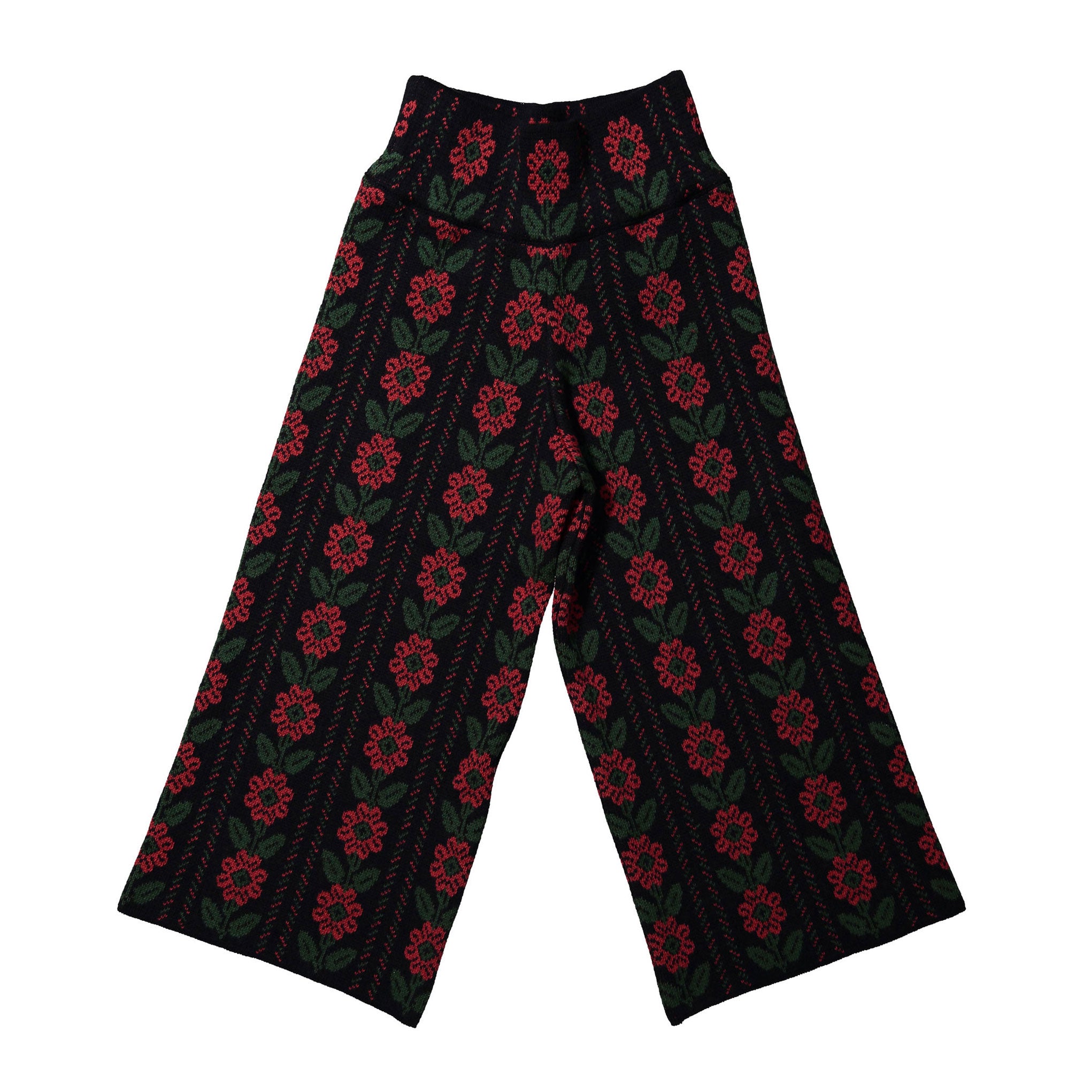 Bonjour Red Flowers Pants – Ladida