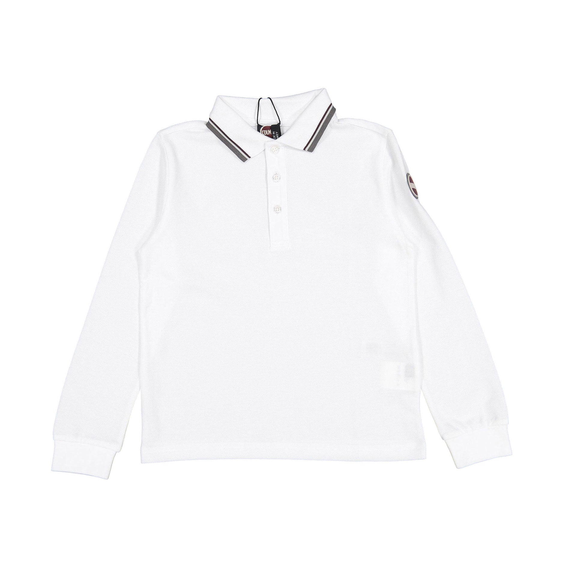 Colmar White Long Sleeve Polo – Ladida