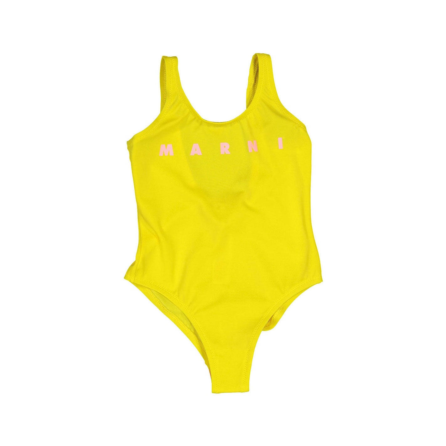 Marni Yellow Logo Swimsuit – Ladida