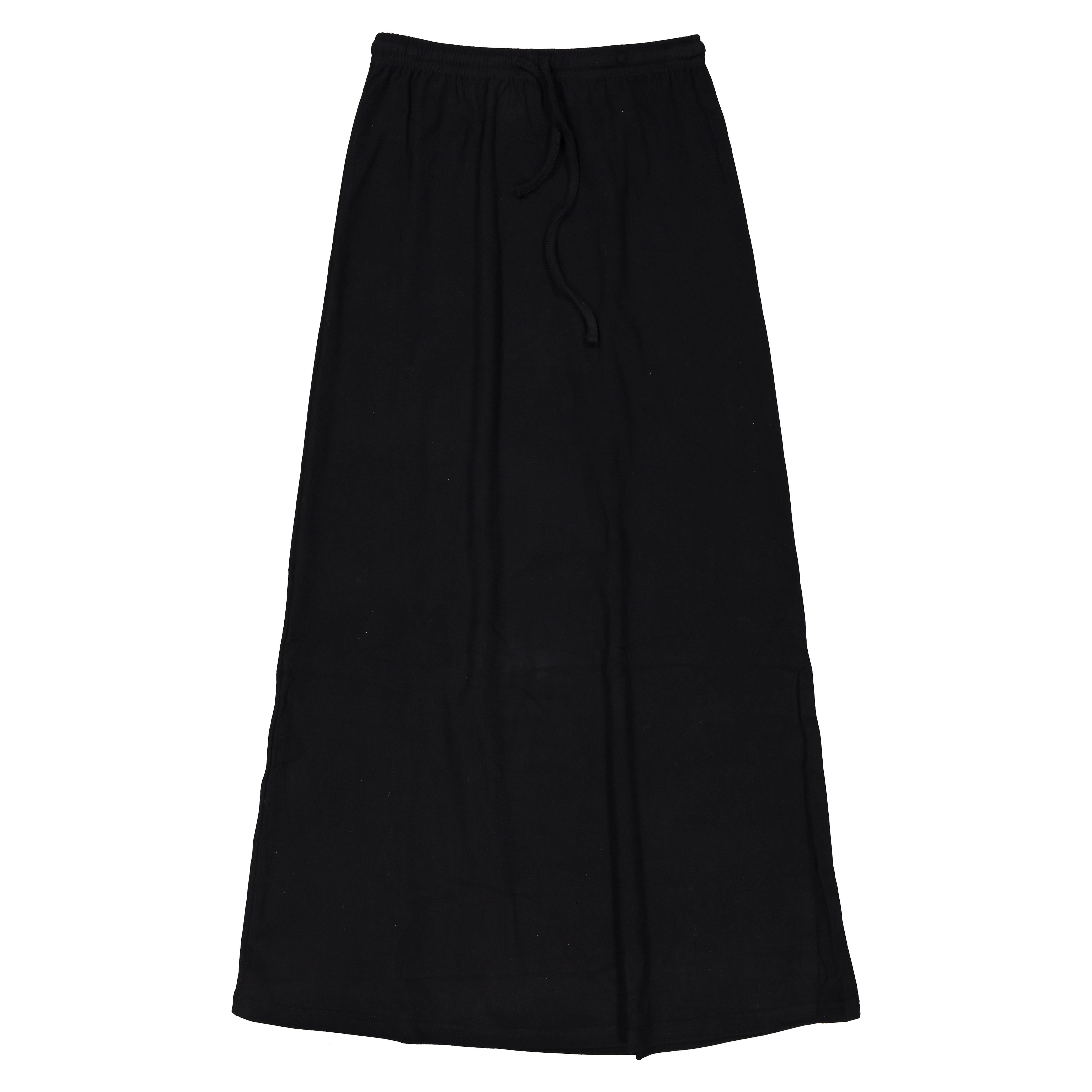 ELEMENTS Jet Black Drawstring Skirt – Ladida
