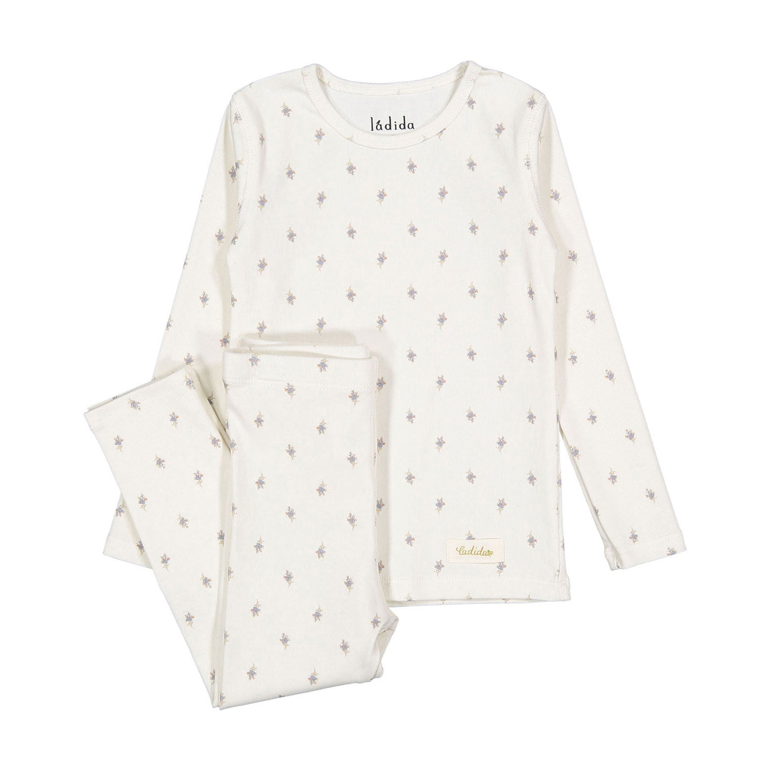 Ladida Layette Blue Forget Me Not Pajamas