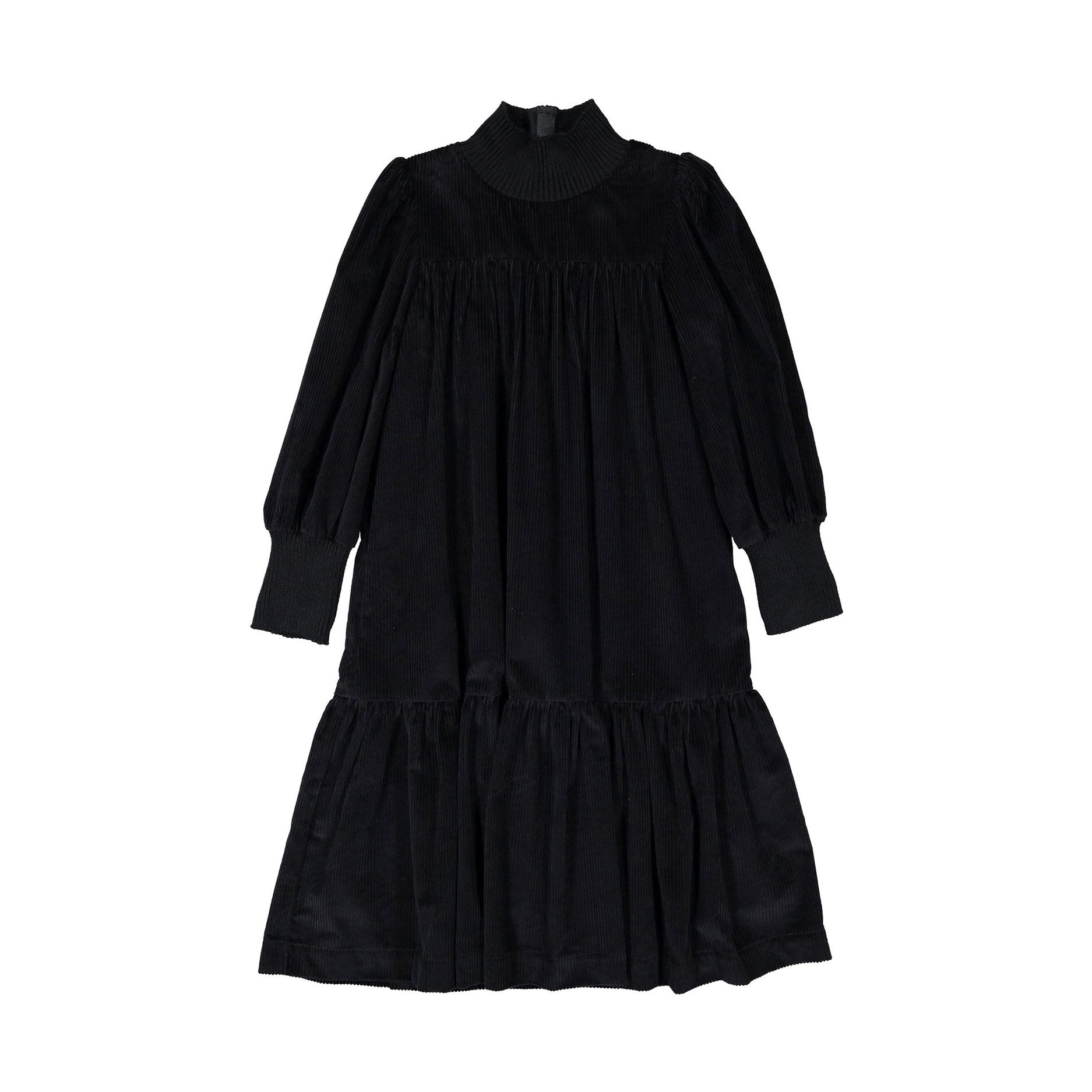The Middle Daughter Black Corduroy Word Of Mouth Dress – Ladida