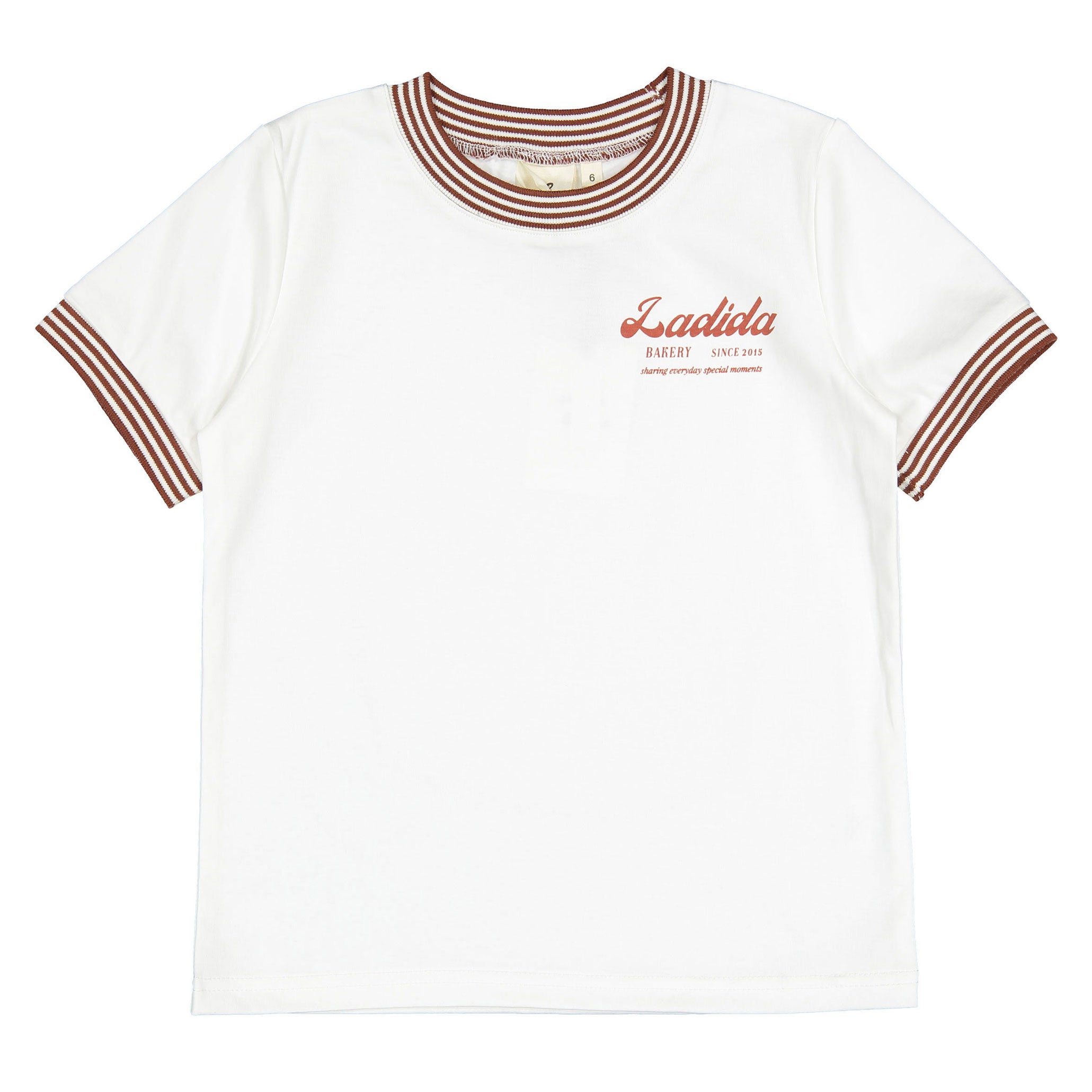 L by Ladida White Bakery Tee