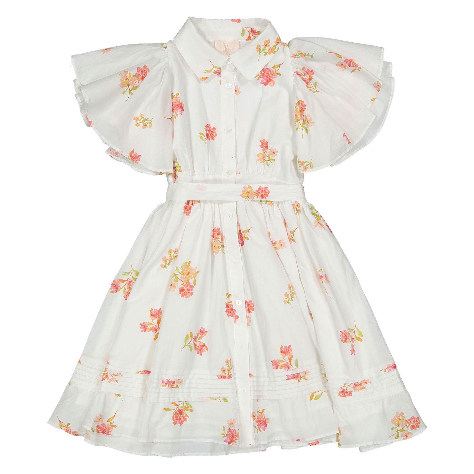 Steph Petite Rose Voile Dress – Ladida