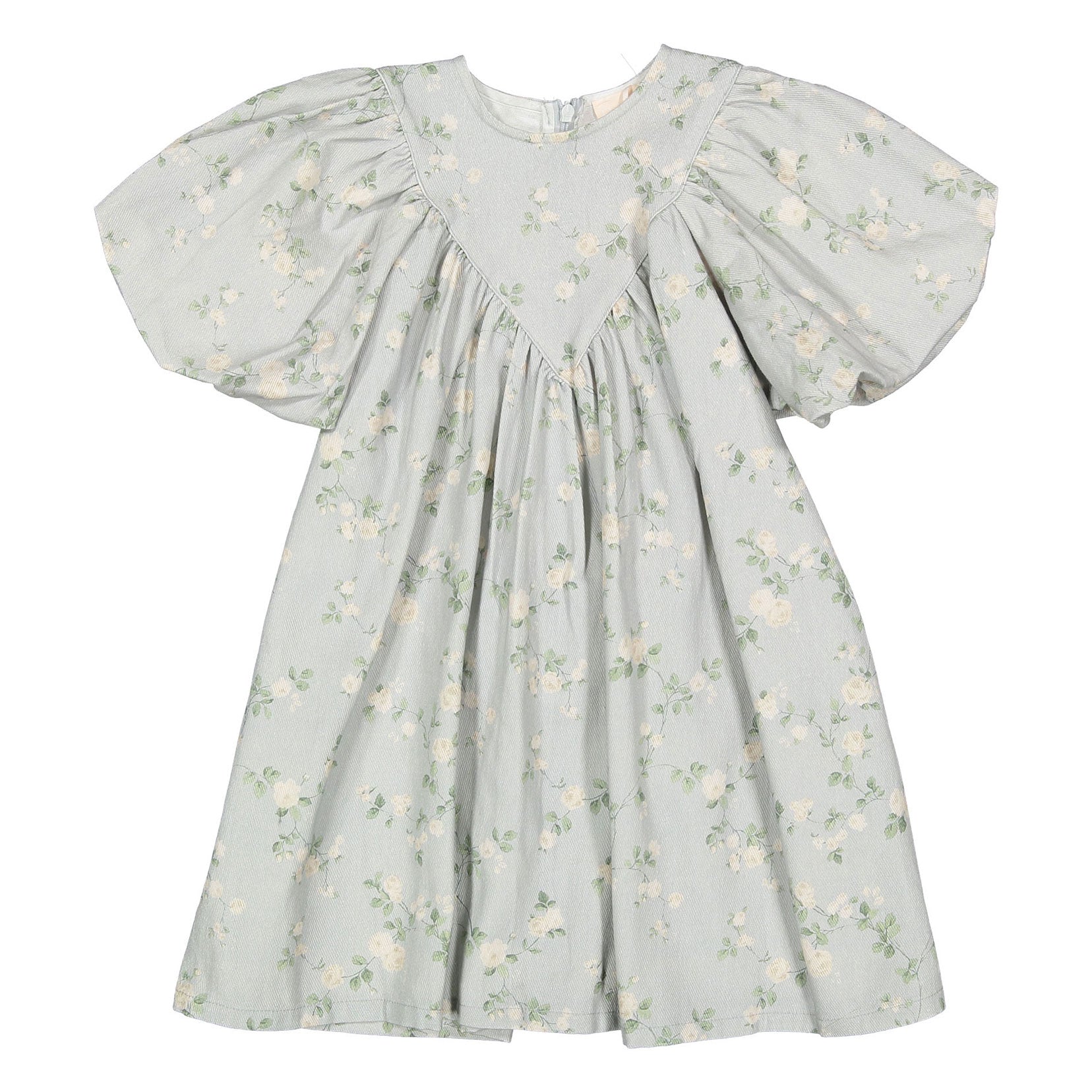 Steph Cream Bud Chambray Dress – Ladida