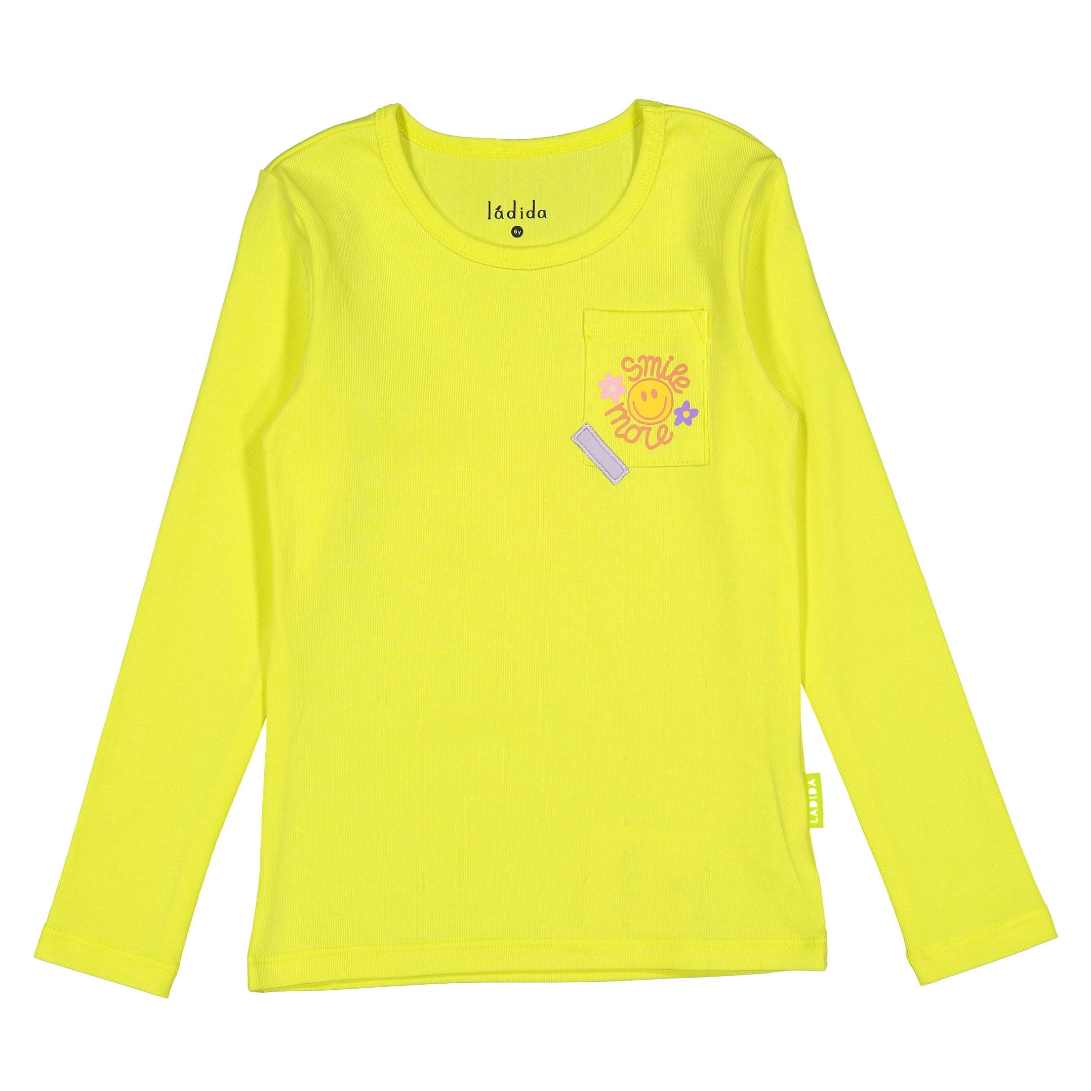 Ladida WKND Yellow Patch Tee