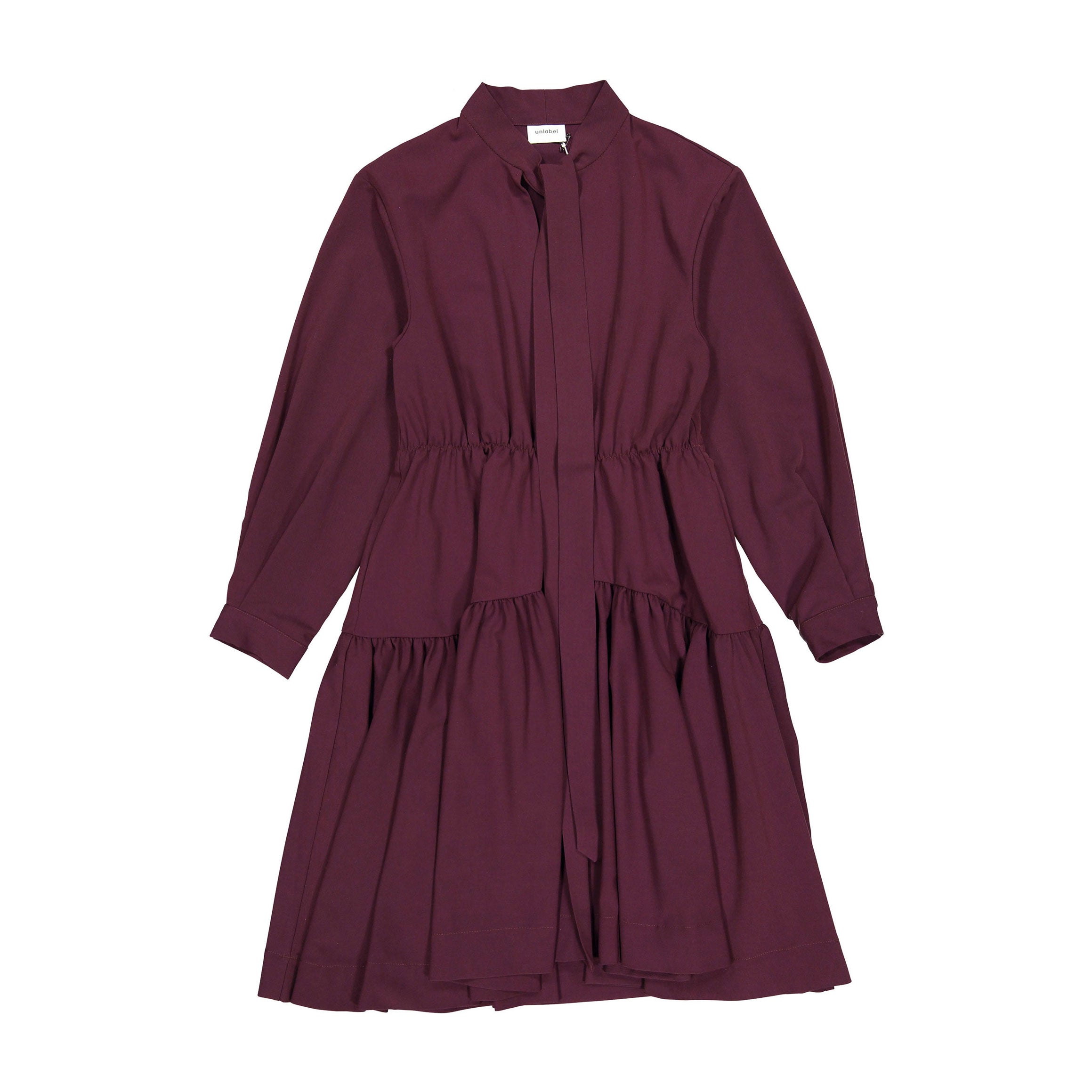 Unlabel Dark Burgundy Kara Dress – Ladida