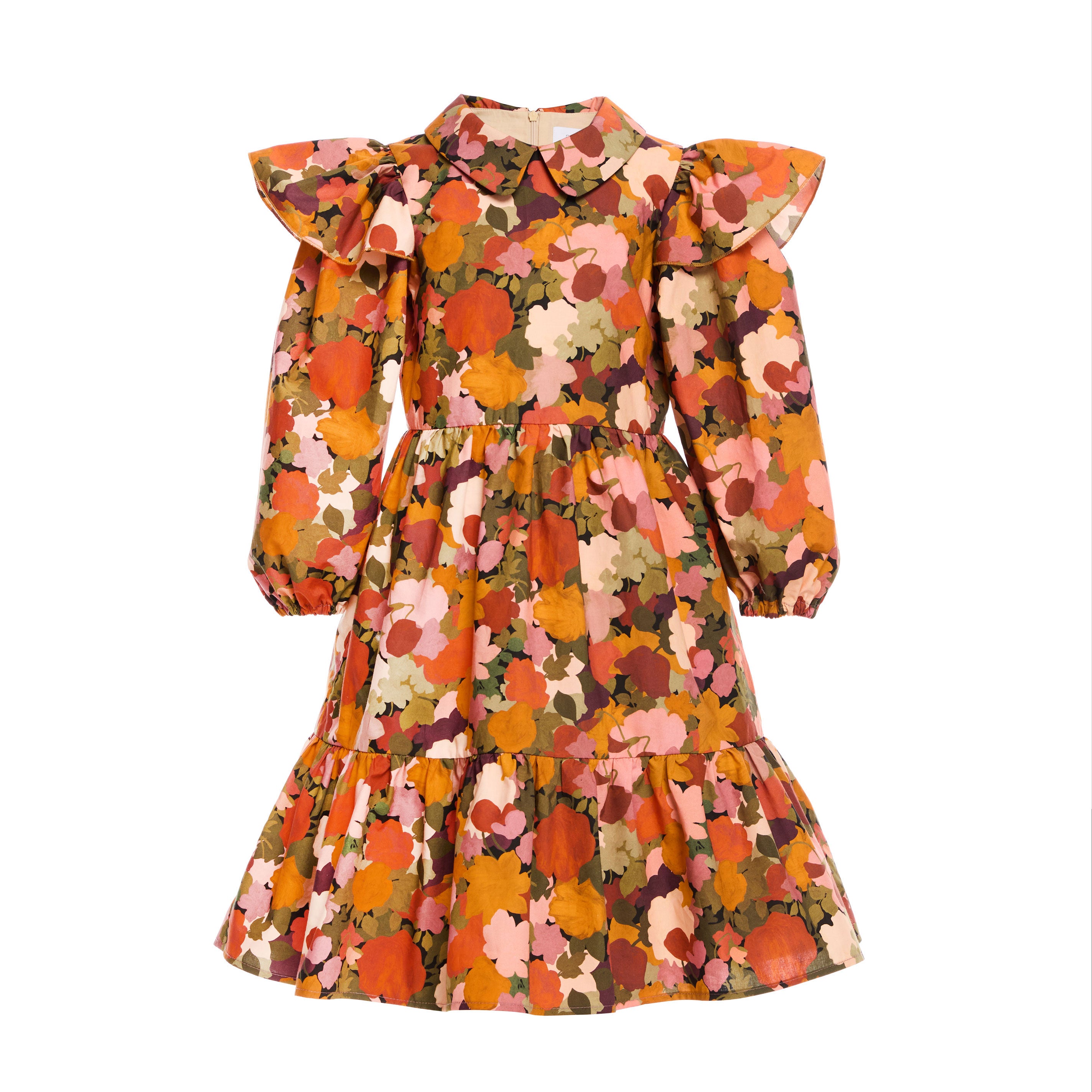 Paade Mode Multicolor Sienna Peter Pan Collar Dress – Ladida