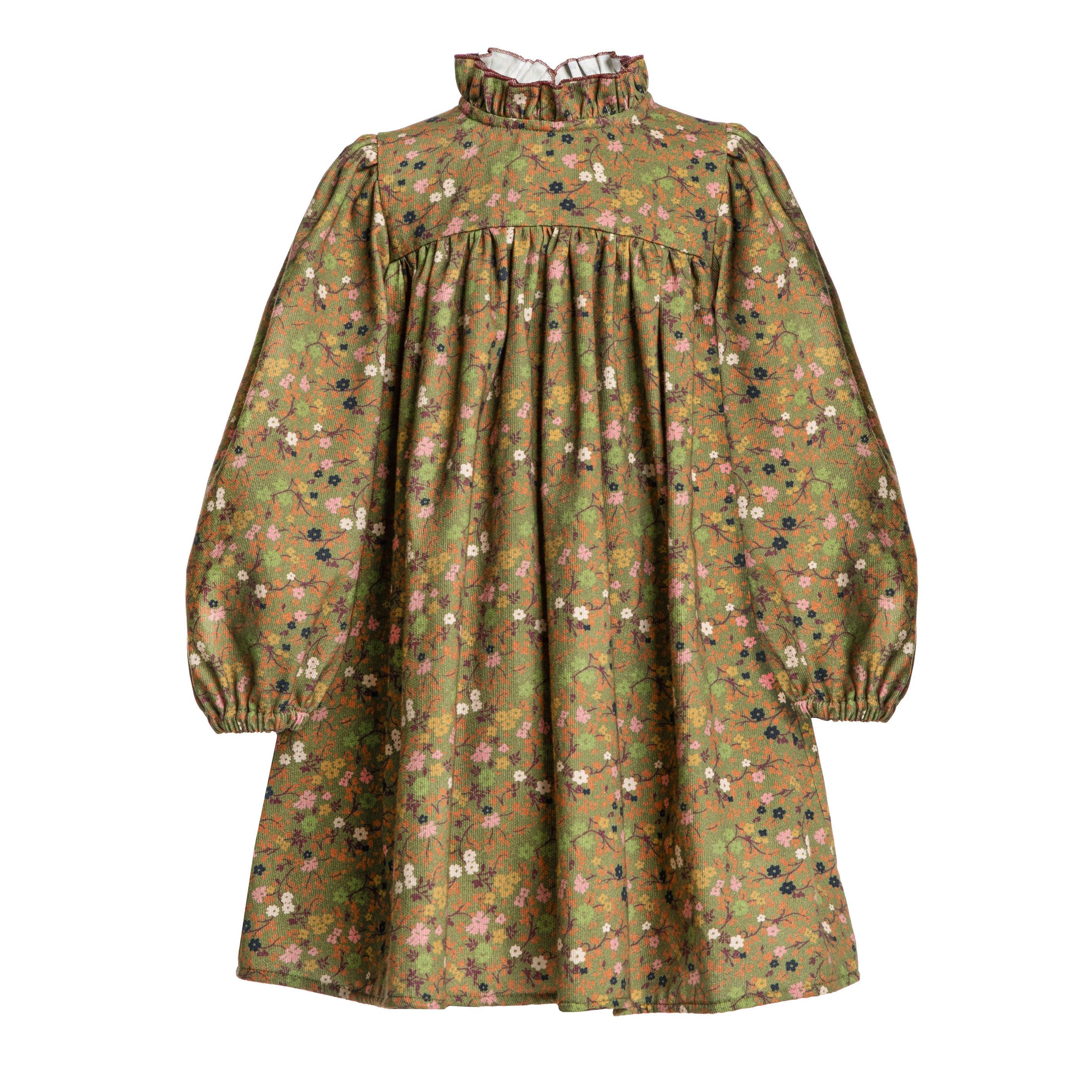 Paade Mode Green Fiorella Corduroy Dress – Ladida