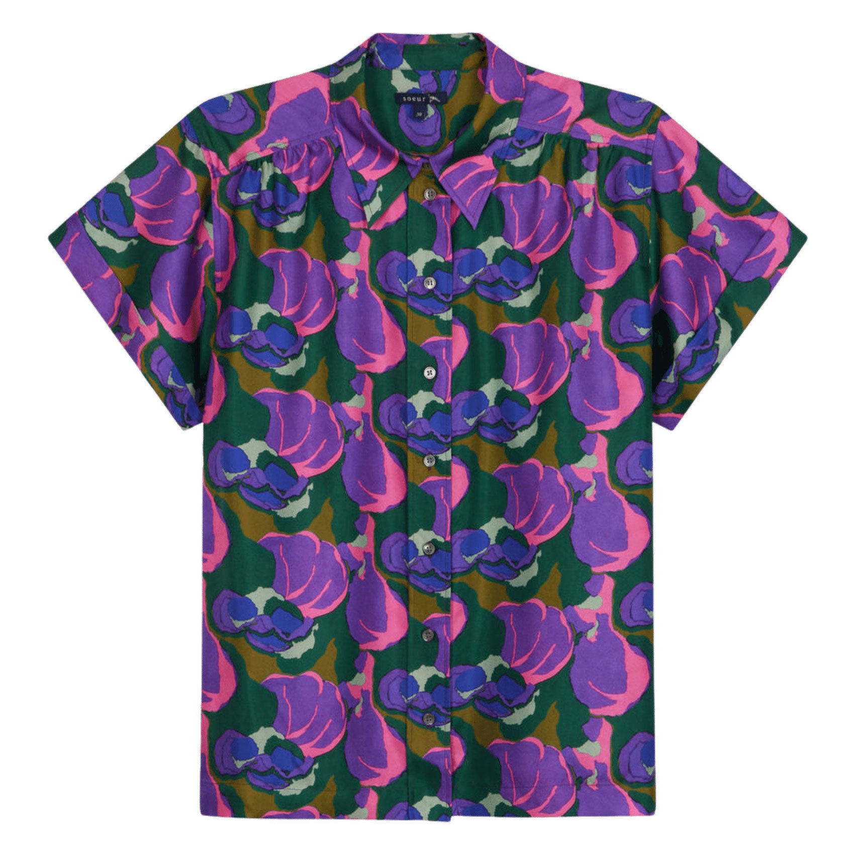Soeur Rose Floral Wimereux Blouse – Ladida