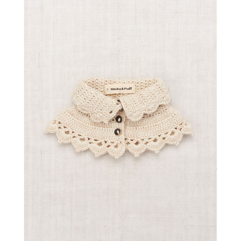 Misha and Puff String Crochet Button Collar – Ladida