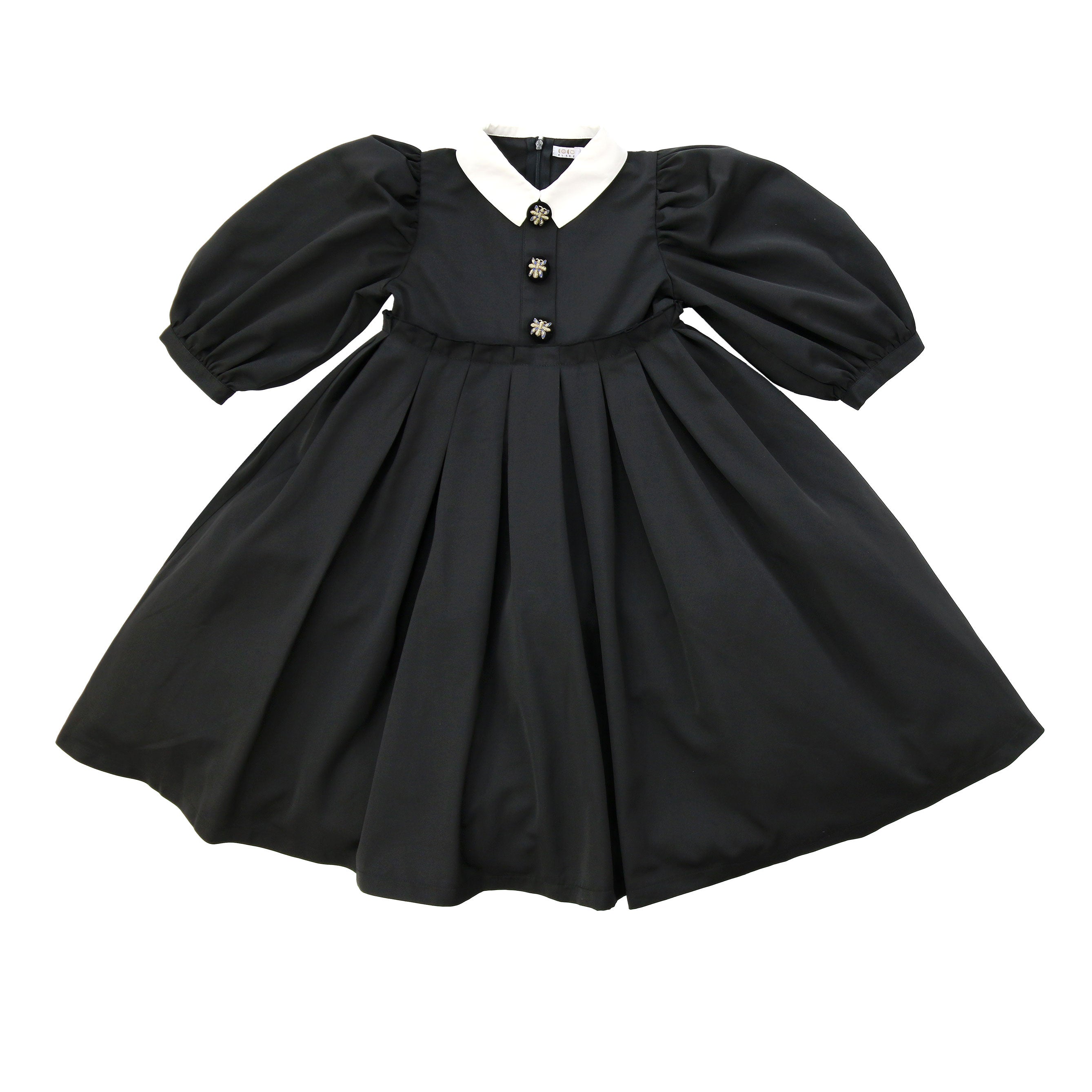Coco Blanc Black Taffeta Dress – Ladida
