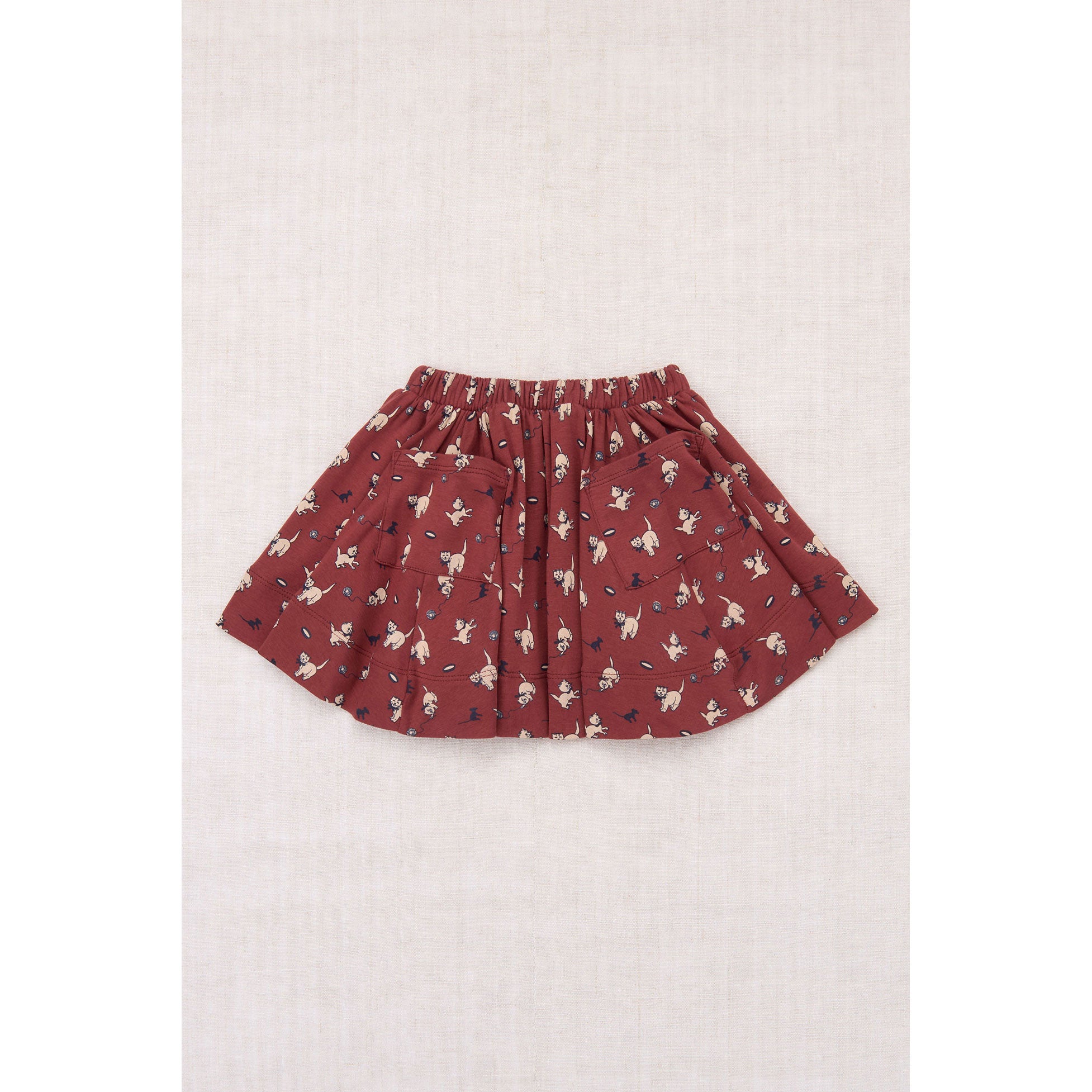 Misha and Puff Madder Root Cat & Mouse Circle Skirt – Ladida