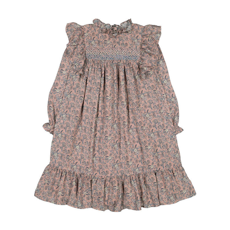 Louis Louise Pink Romantic Flower Clementine Dress – Ladida