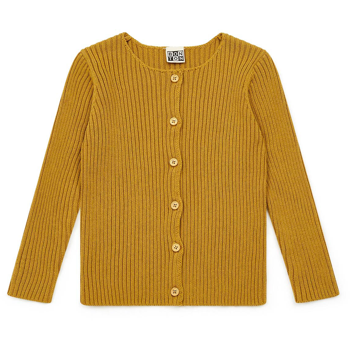 Bonton Honey Ribbed Cardigan – Ladida