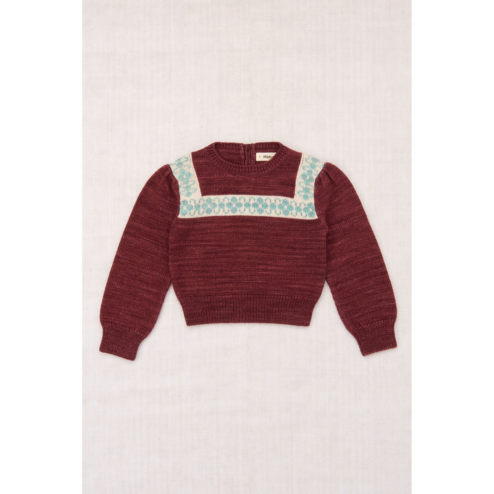 Misha and Puff Madder Root Folk Ribbon Sweater – Ladida