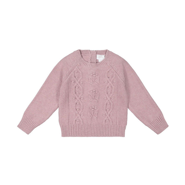 Jamie Kay Sophie Jumper - Primrose Pink Marle – Ladida