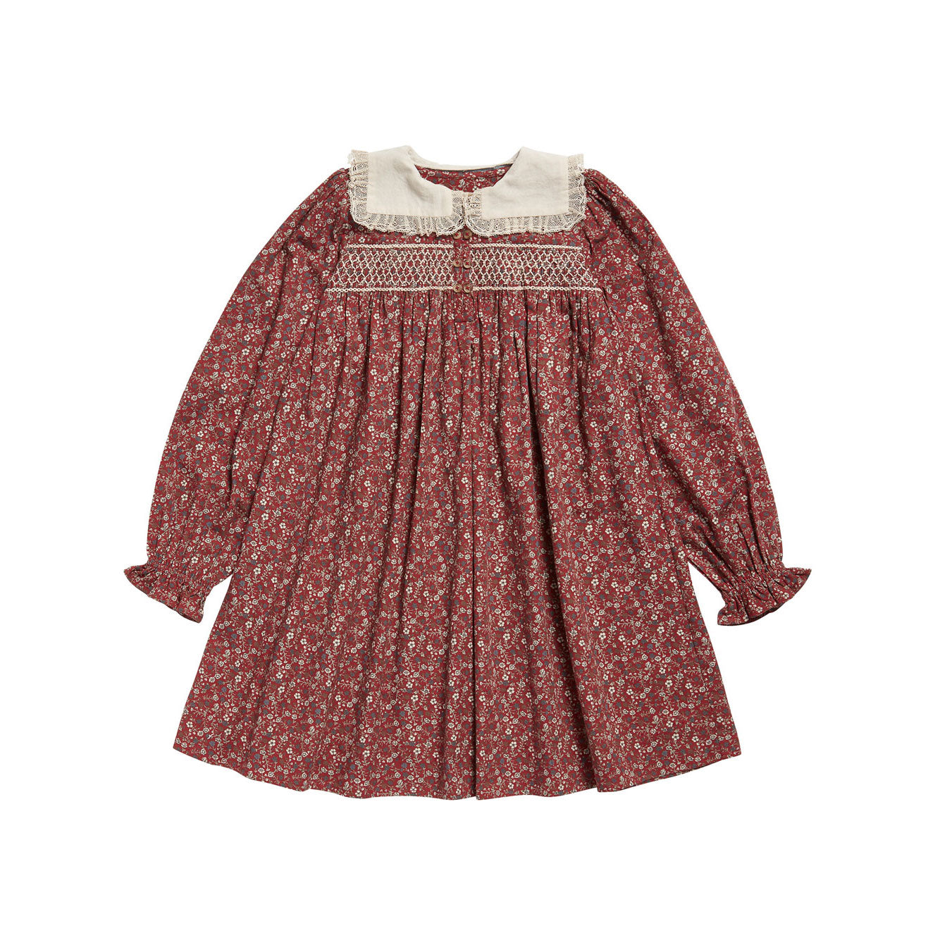 Little Cotton Clothes Clove Floral Jasmine Dress – Ladida