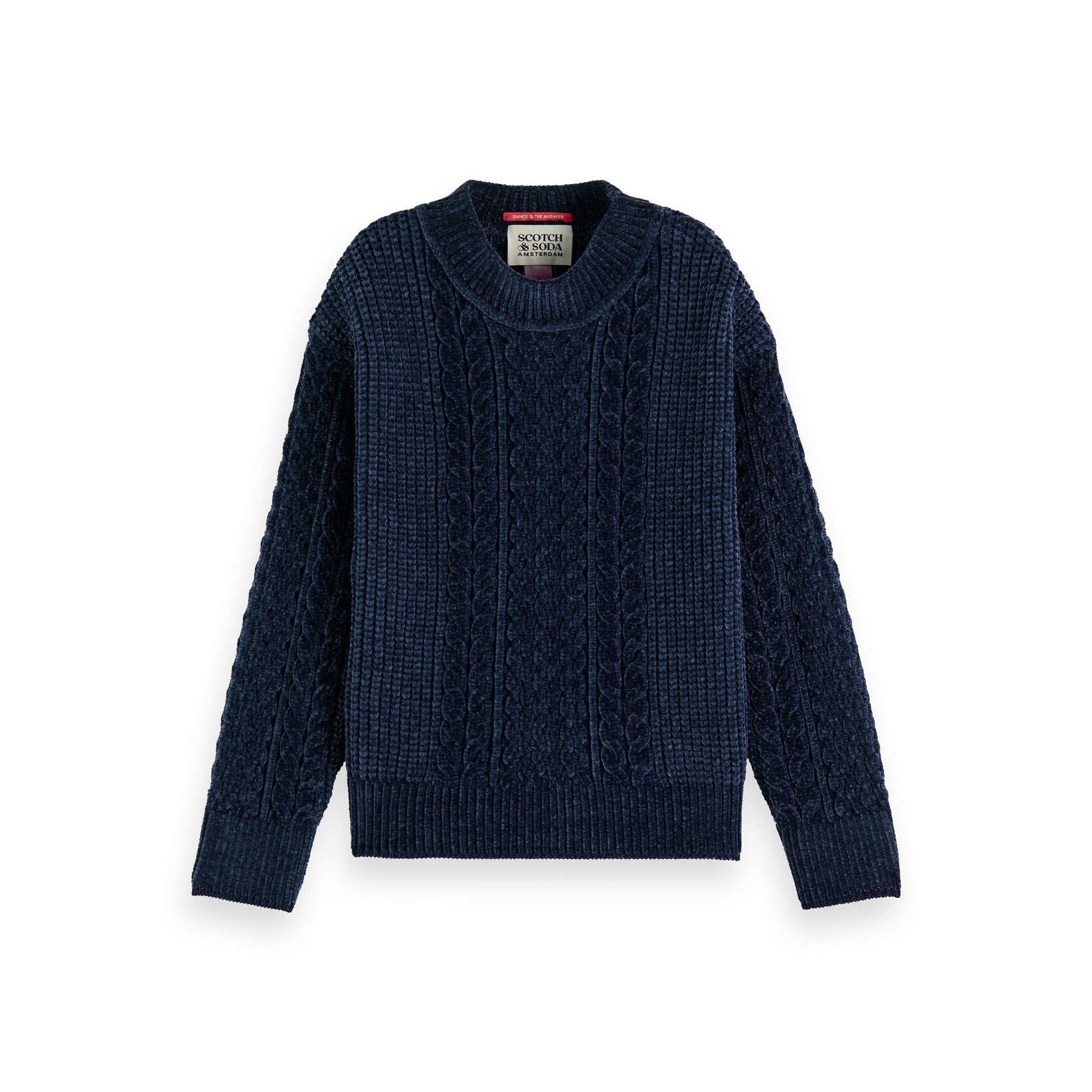 Scotch Shrunk Night Chenille Canble Knit Pullover – Ladida