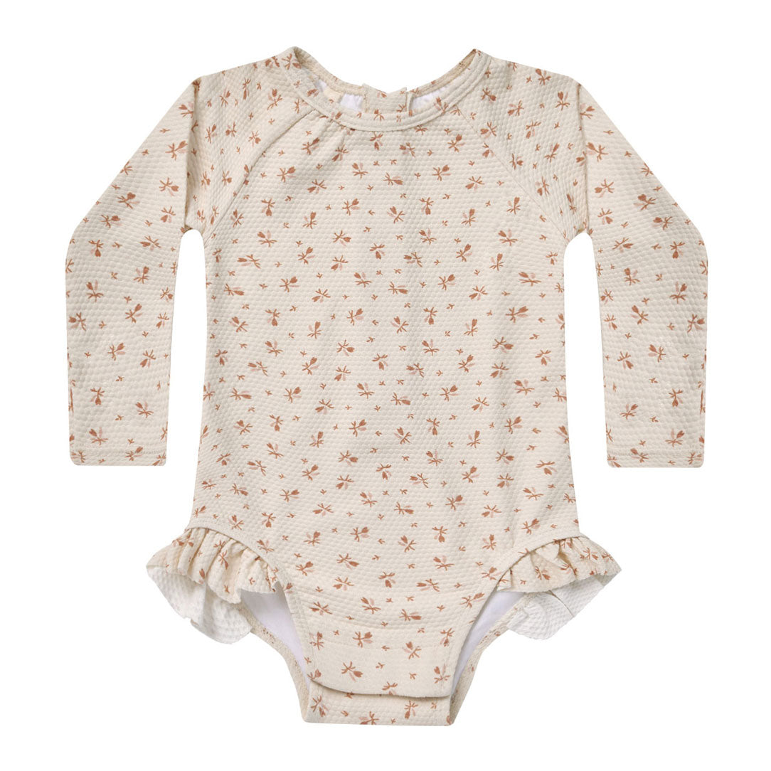 Quincy Mae Clay Ditsy Olivia Rashguard One-Piece – Ladida