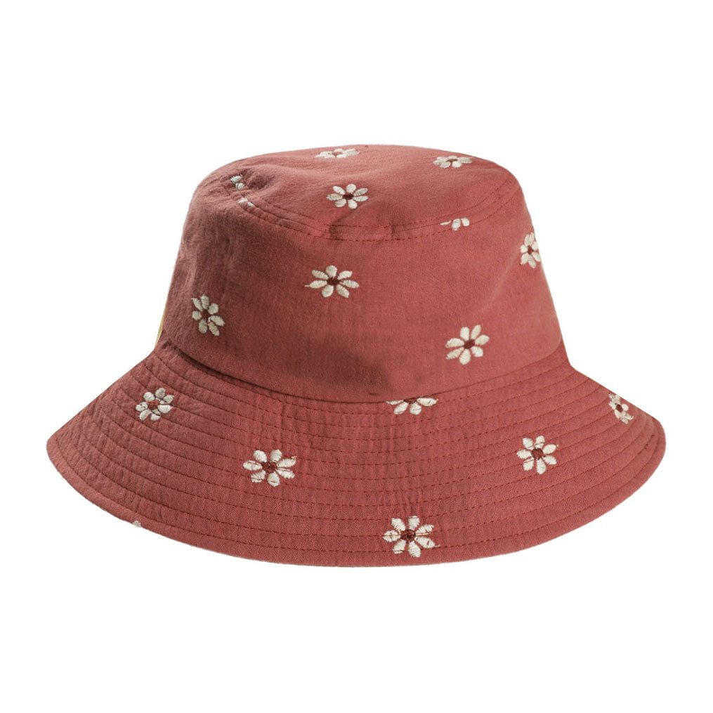 Rylee and Cru Embroidered Daisy Bucket Hat – Ladida