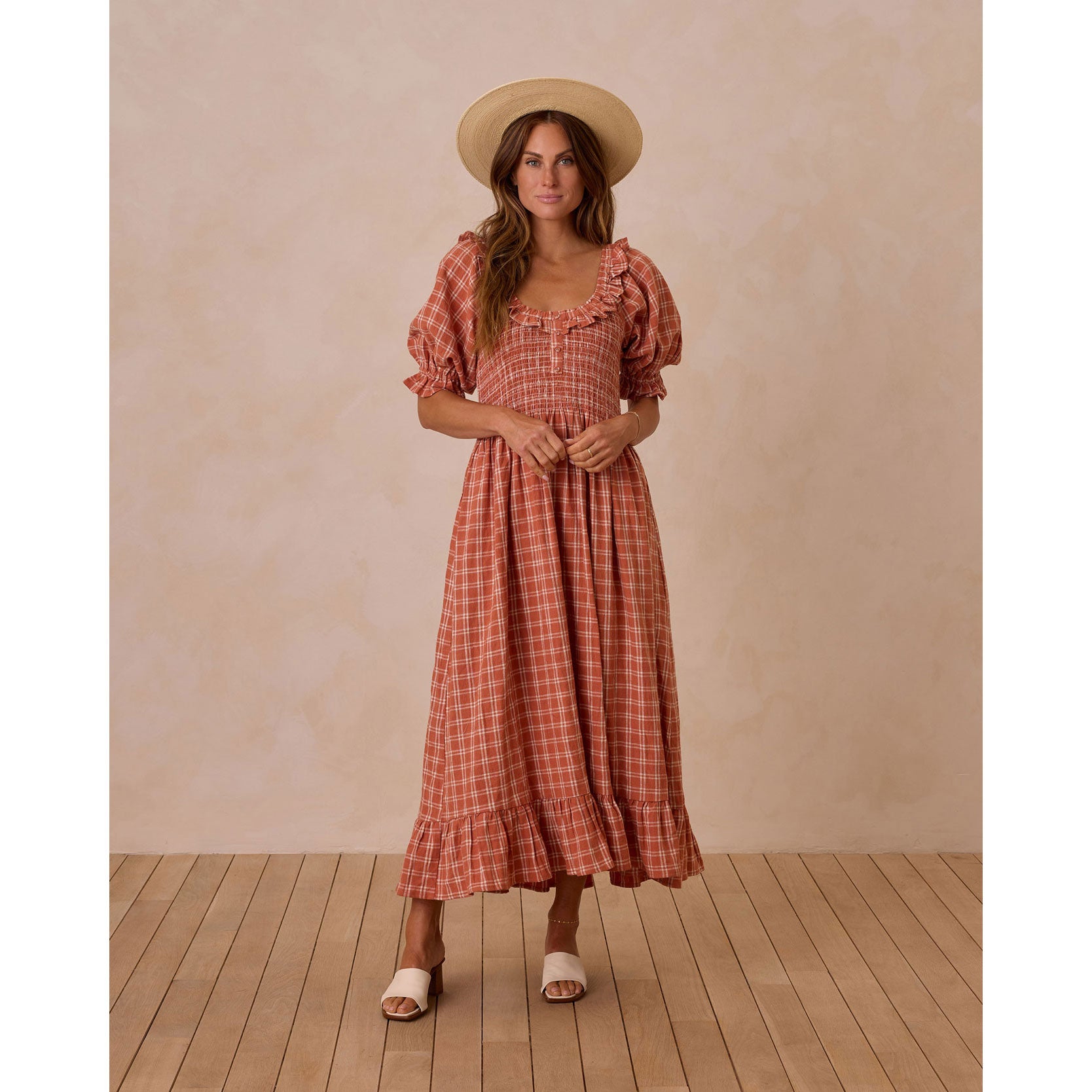 Rylee and Cru Poppy Check Lexi Women Dress – Ladida