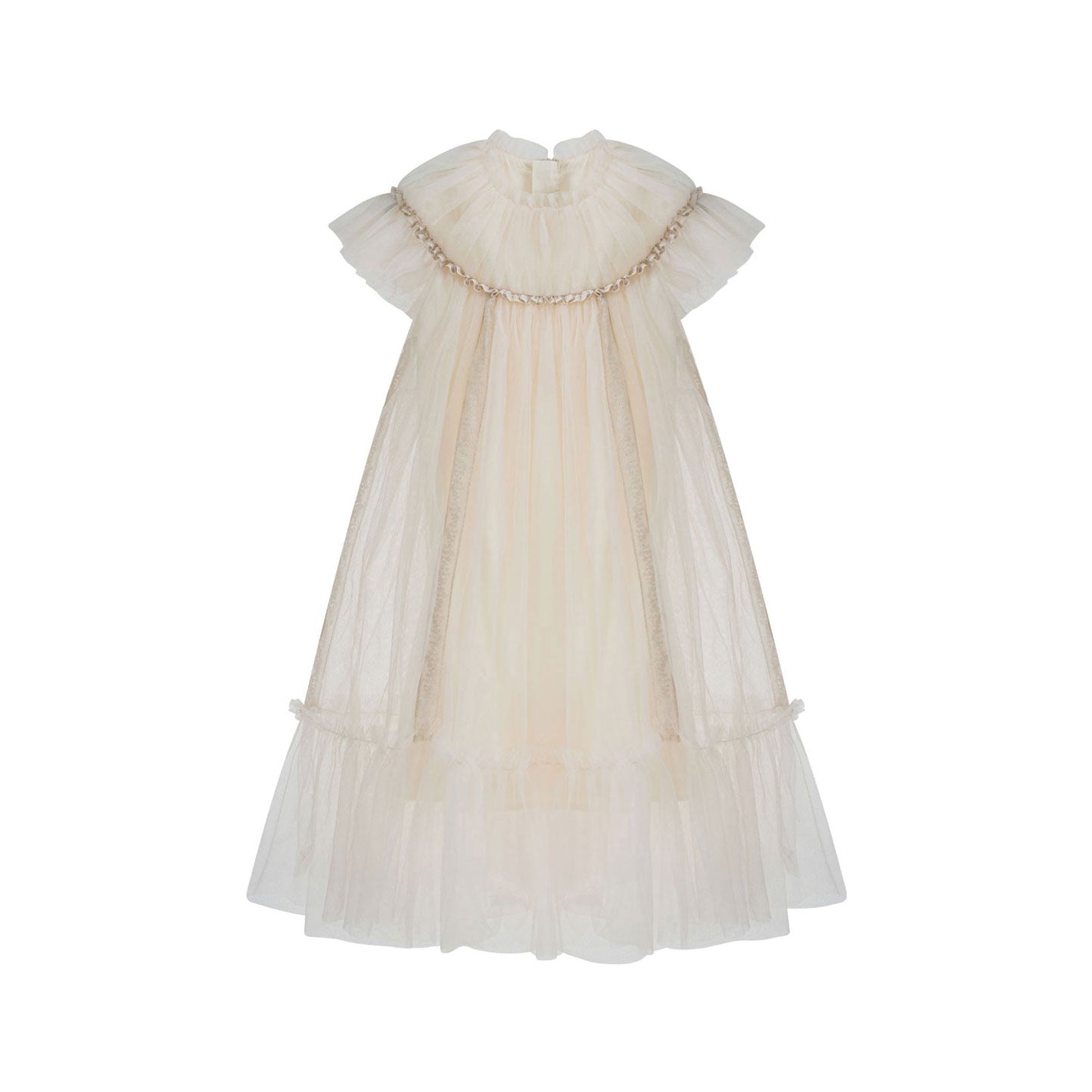 Cera Una Volta Cream Marisol Dress – Ladida