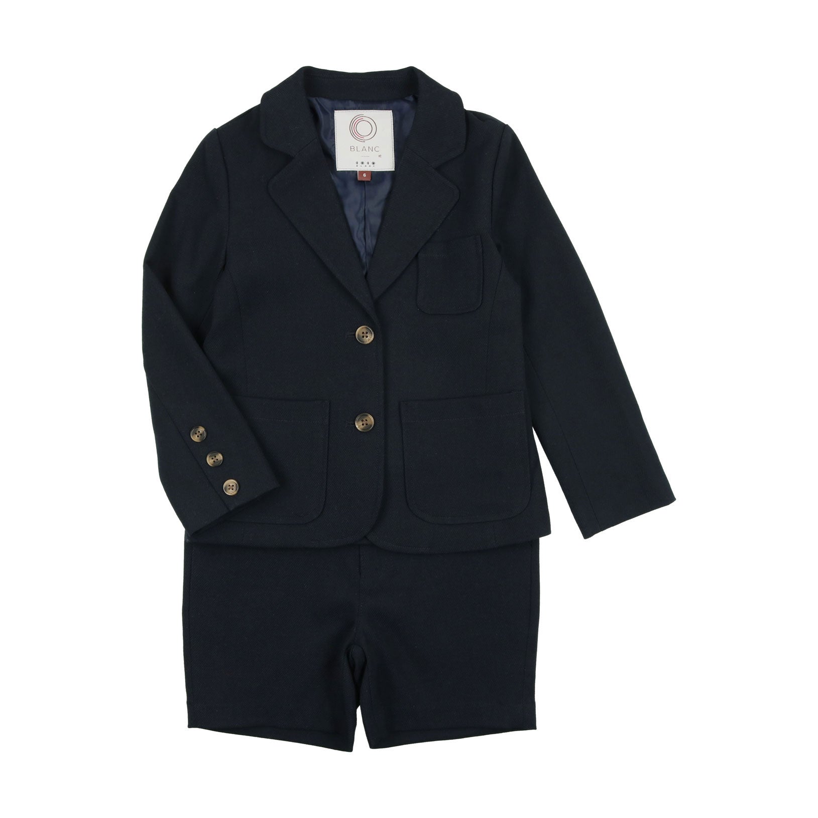 Coco Blanc Navy Wool Suit – Ladida