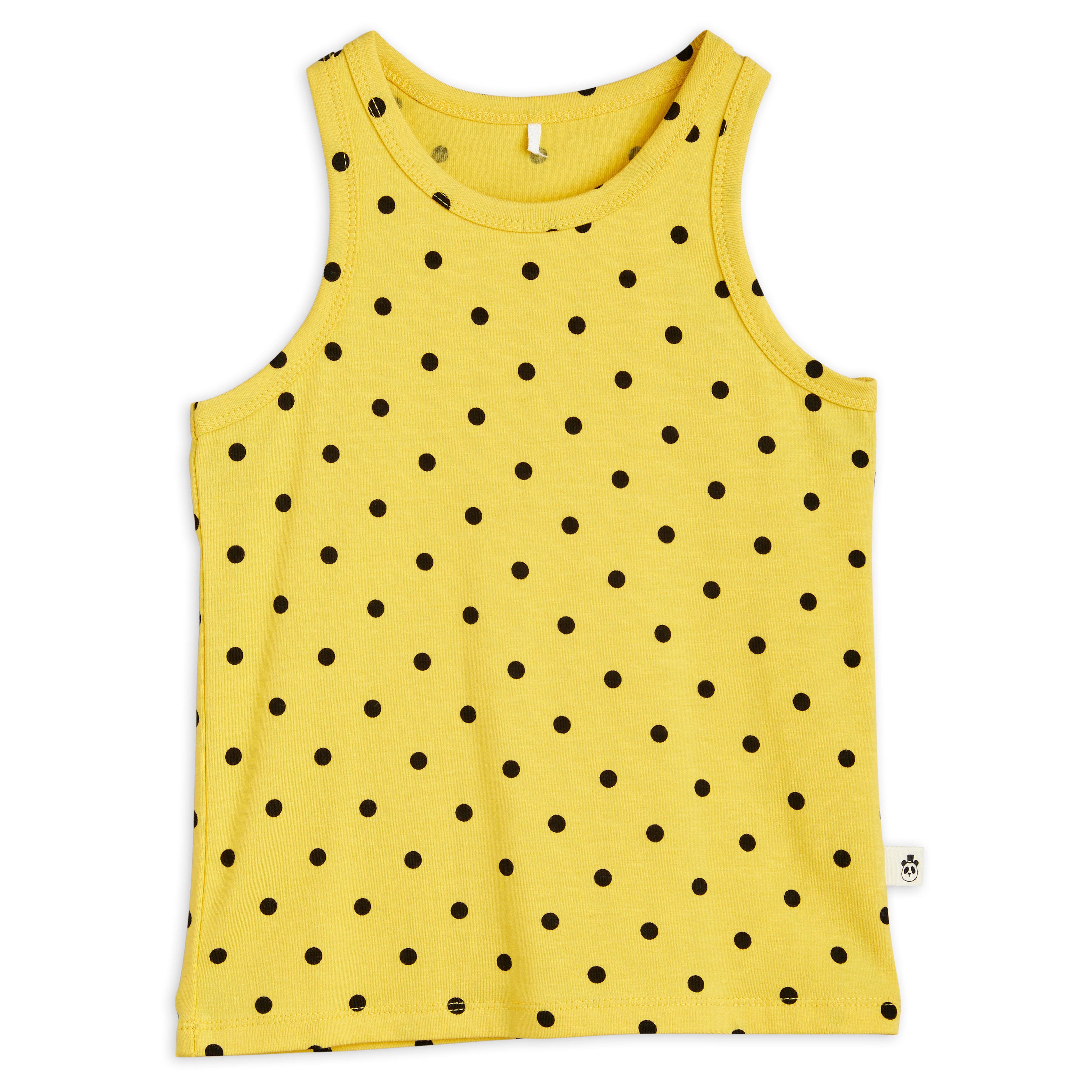Mini Rodini Yellow Polka Dot Tank – Ladida