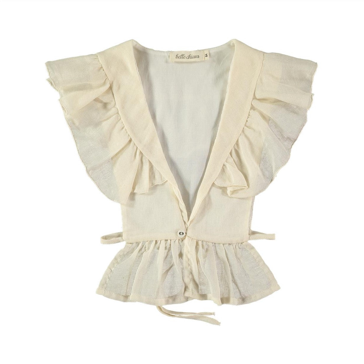 Belle Chiara Ecru Indiana Helen Vest – Ladida