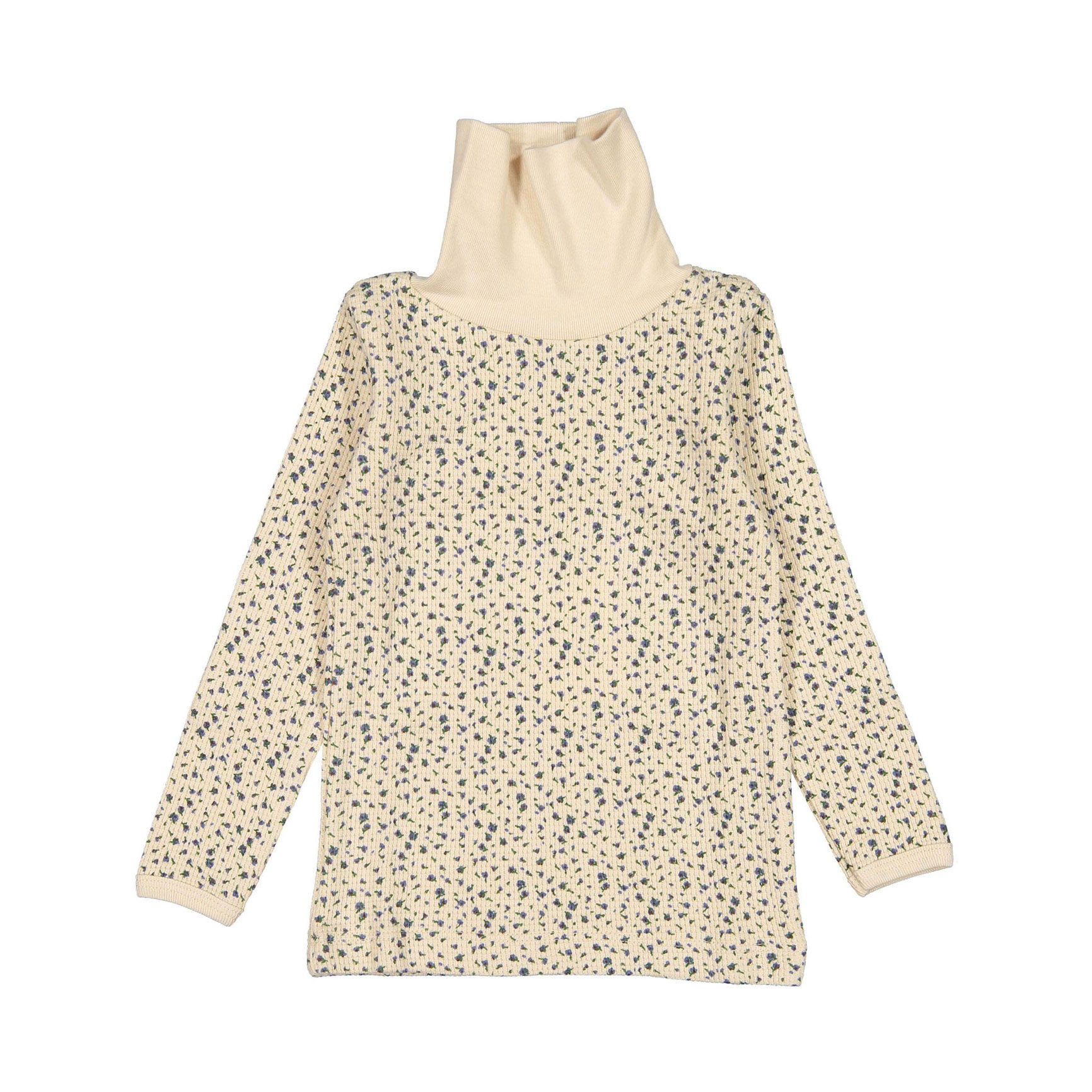 Fin and Vince Encore Floral Waffle Turtleneck – Ladida