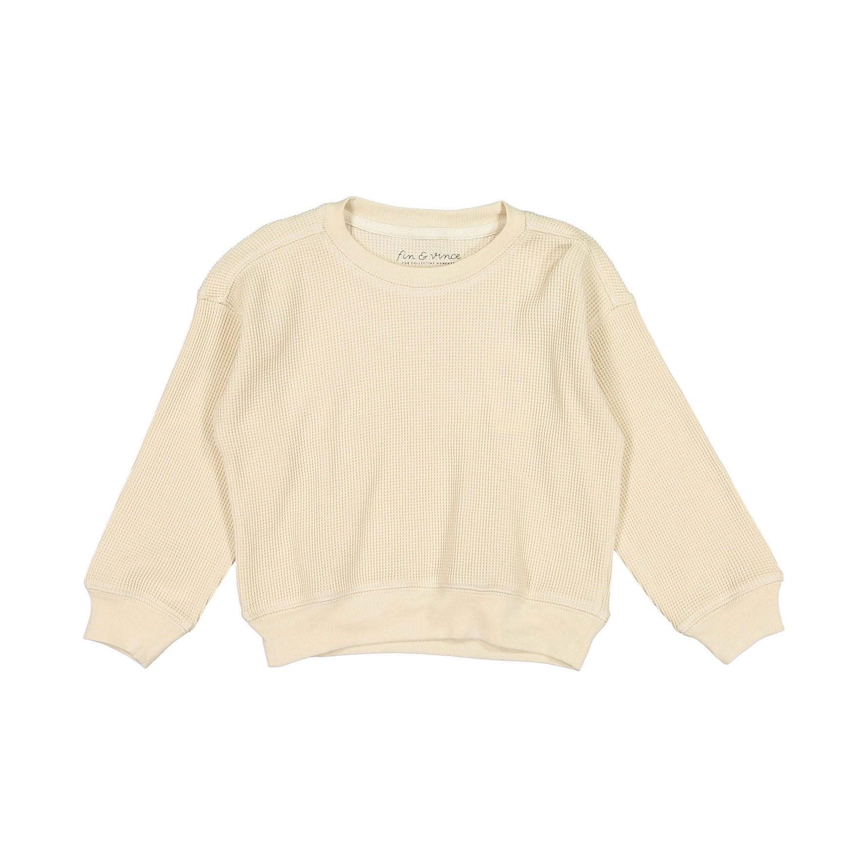 Fin and Vince Sand Waffle Raglan T-shirt – Ladida