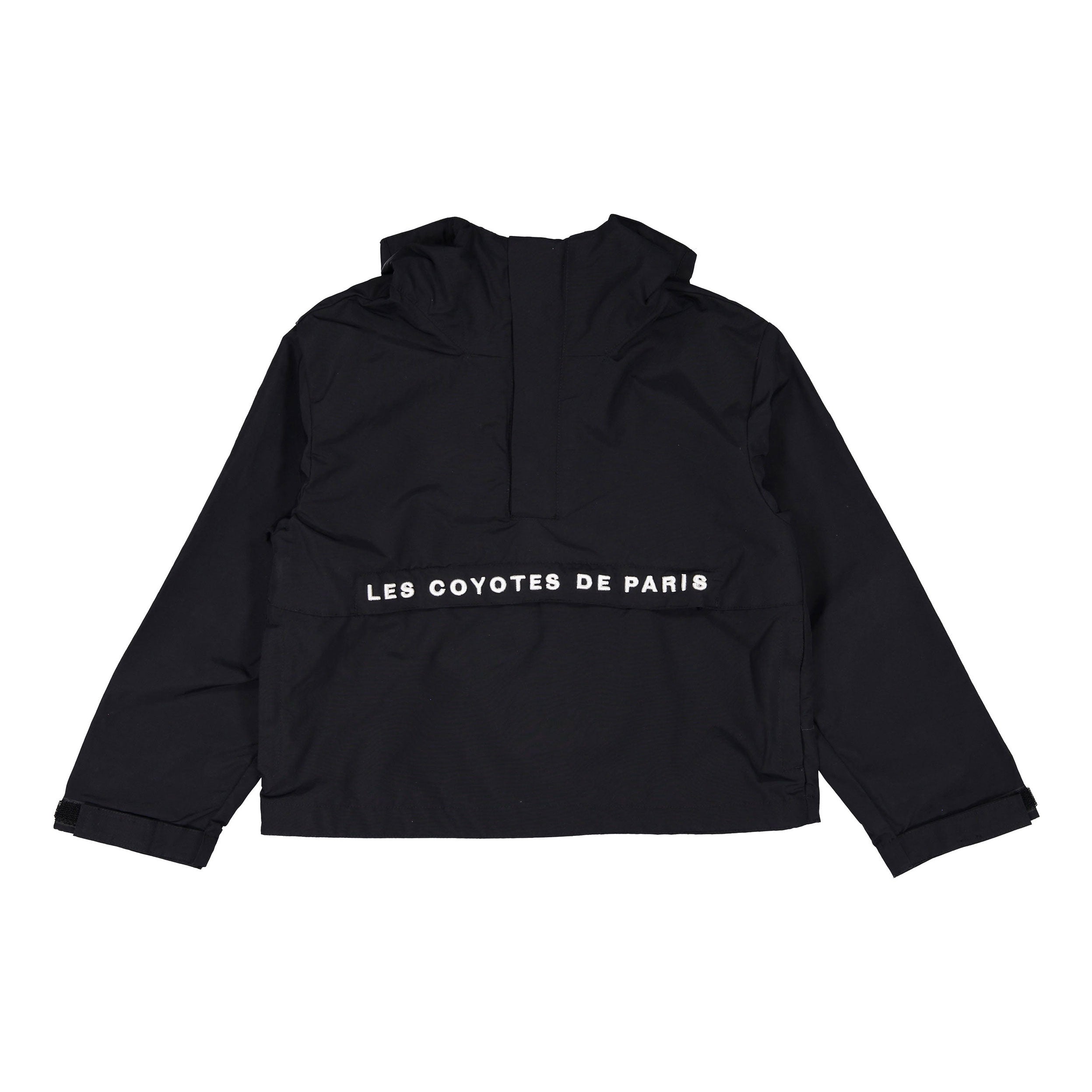 Les Coyotes De Paris Noir Logo Hooded Jacket – Ladida