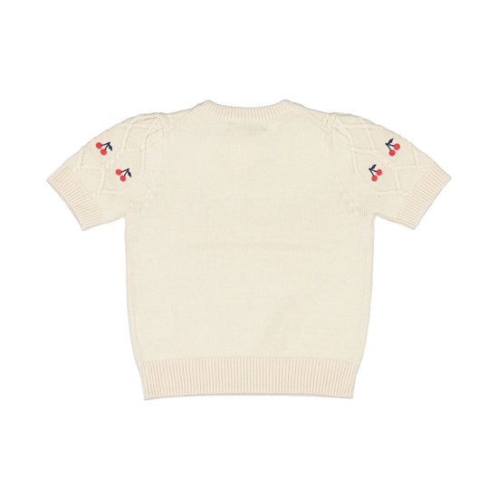 Bonpoint Cream Cherry Alphonza Sweater – Ladida