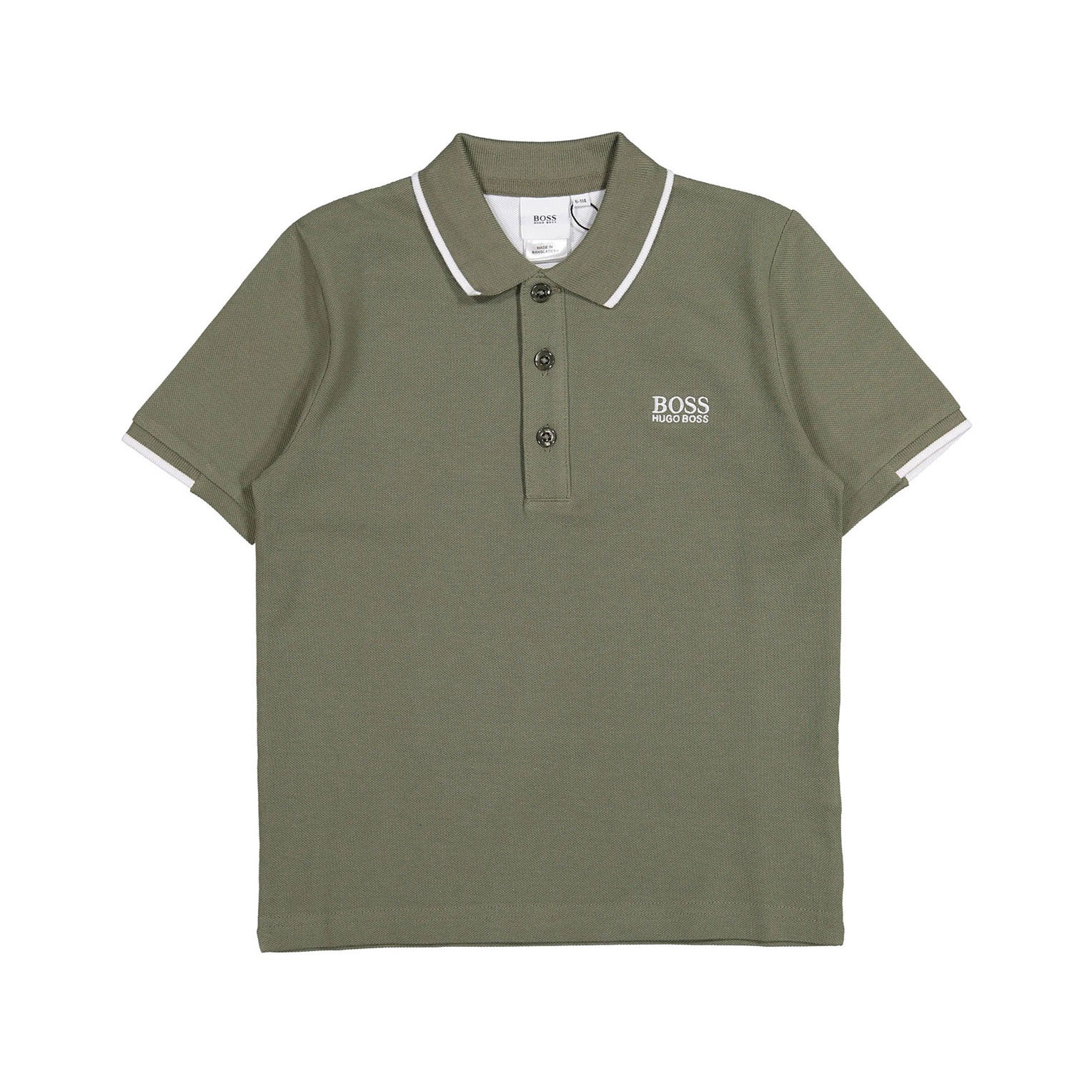 Hugo Boss Green Logo On Chest Polo – Ladida