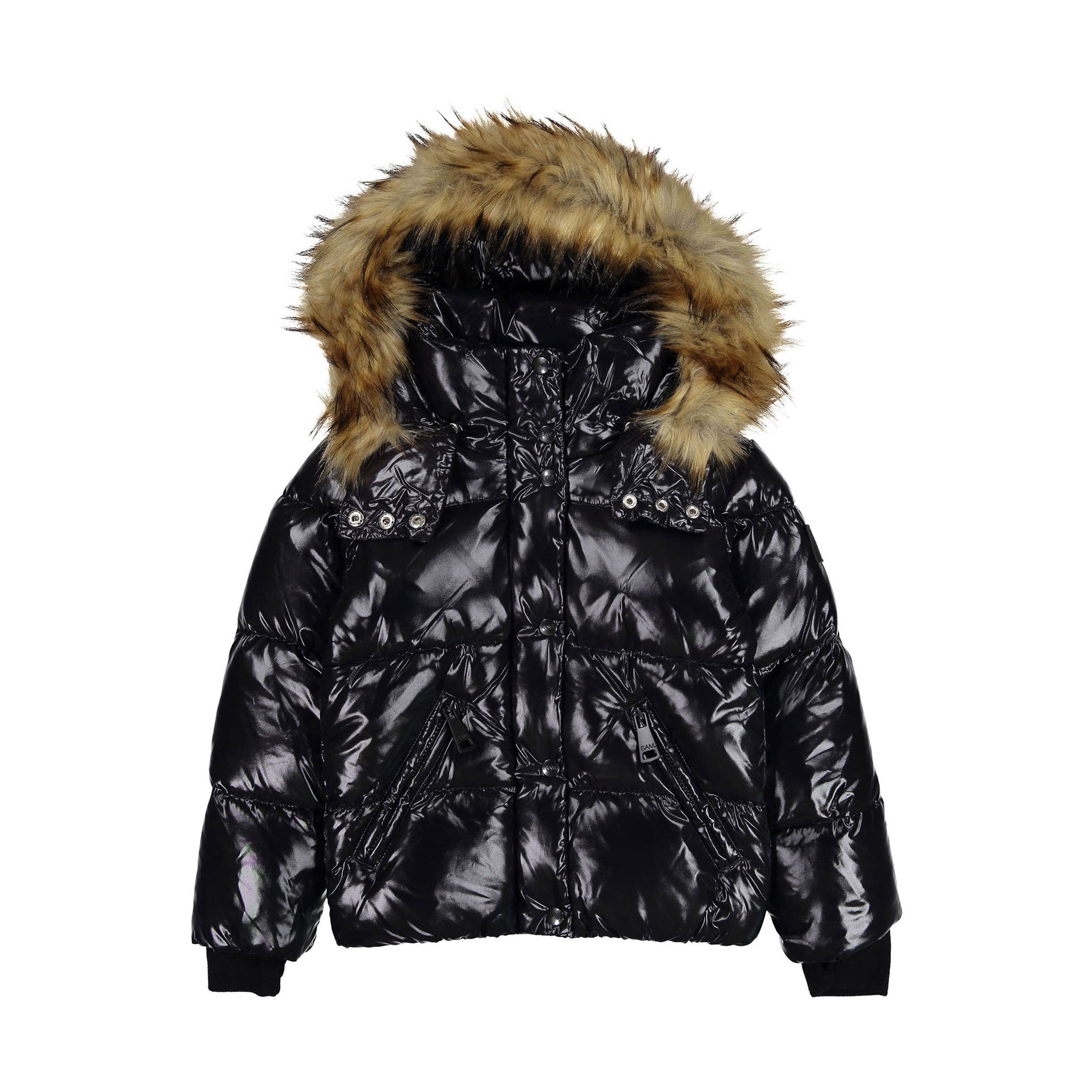 SAM Jet Faux Fur Elsa Coat – Ladida