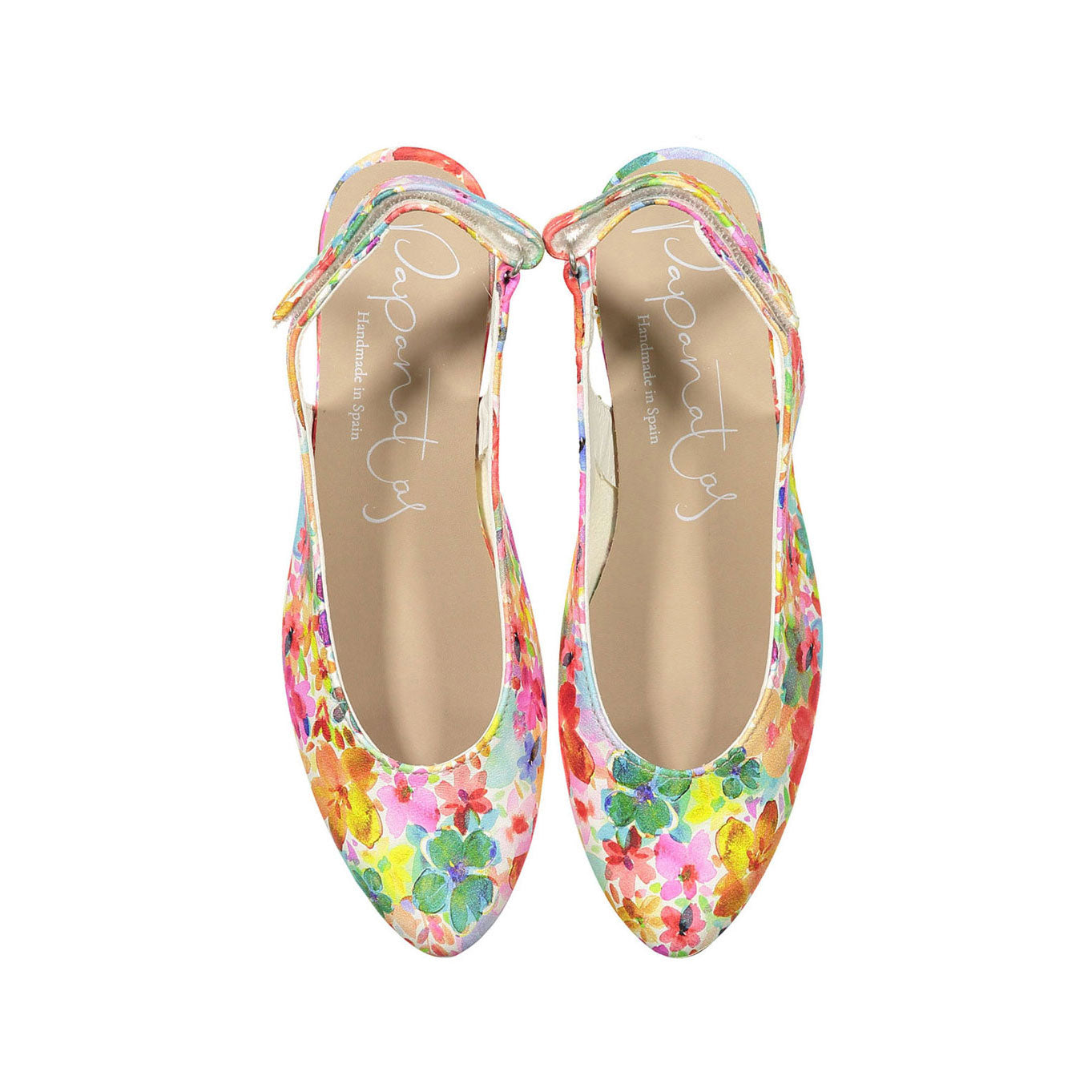 Papanatas Bright Floral Slingback Shoe – Ladida