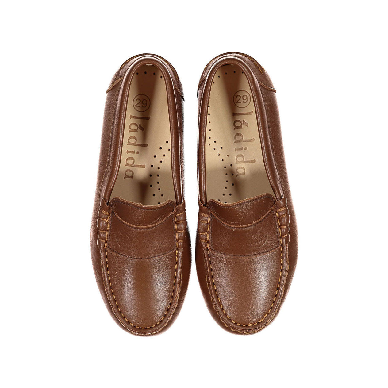 Ladida Brown Leather Loafer