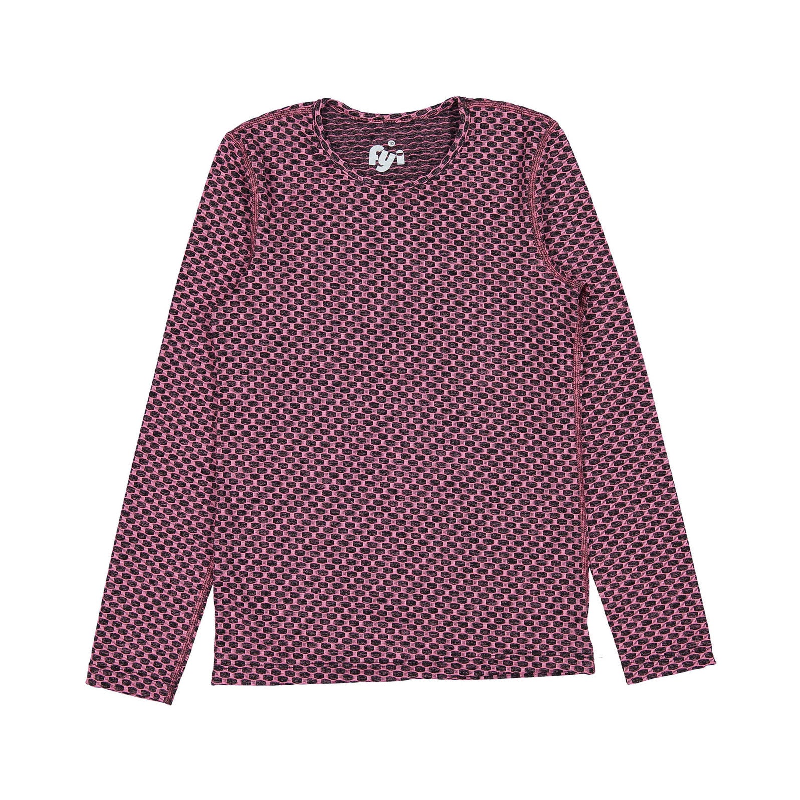 FYI Purple Mesh Tee – Ladida