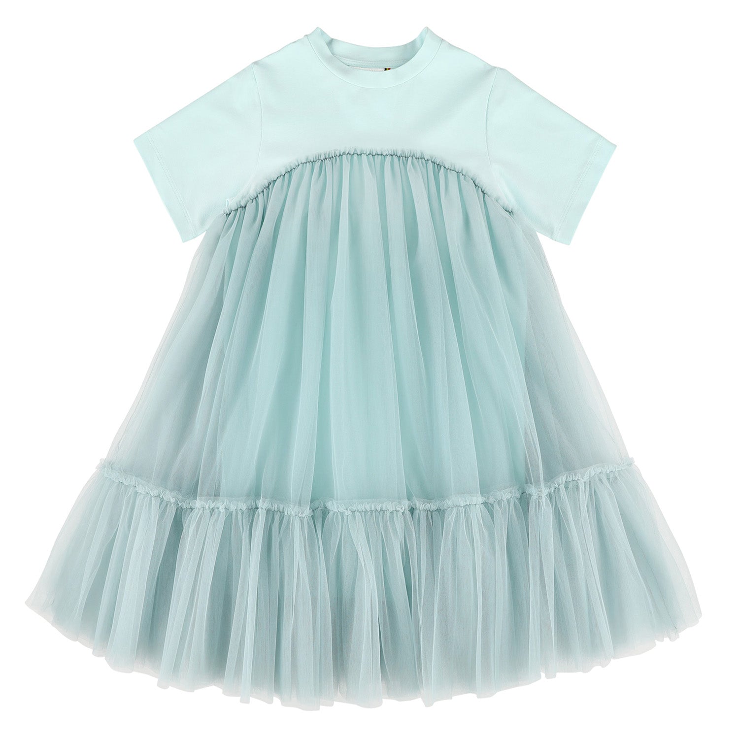 Caroline Bosmans Dark Mint Tulle Dress – Ladida
