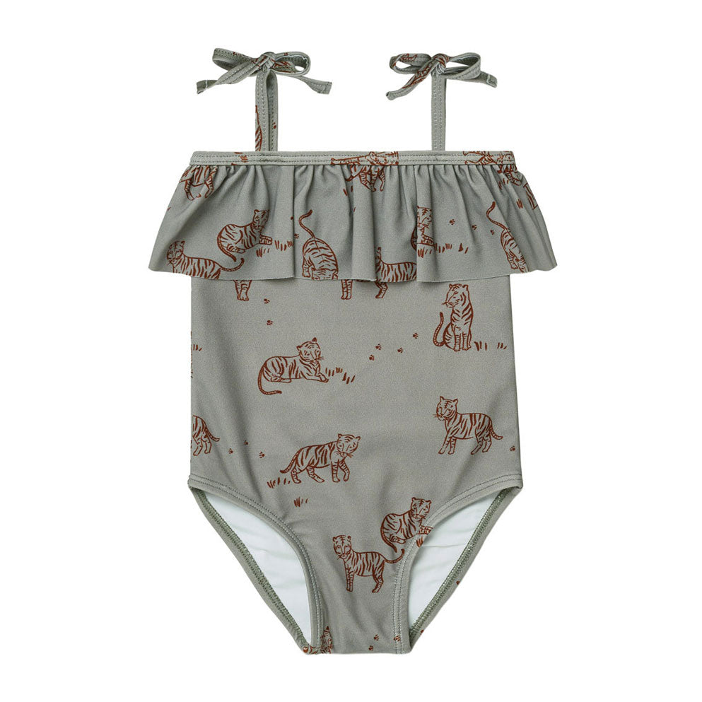 Rylee and Cru Tigers Ruffle One-Piece – Ladida