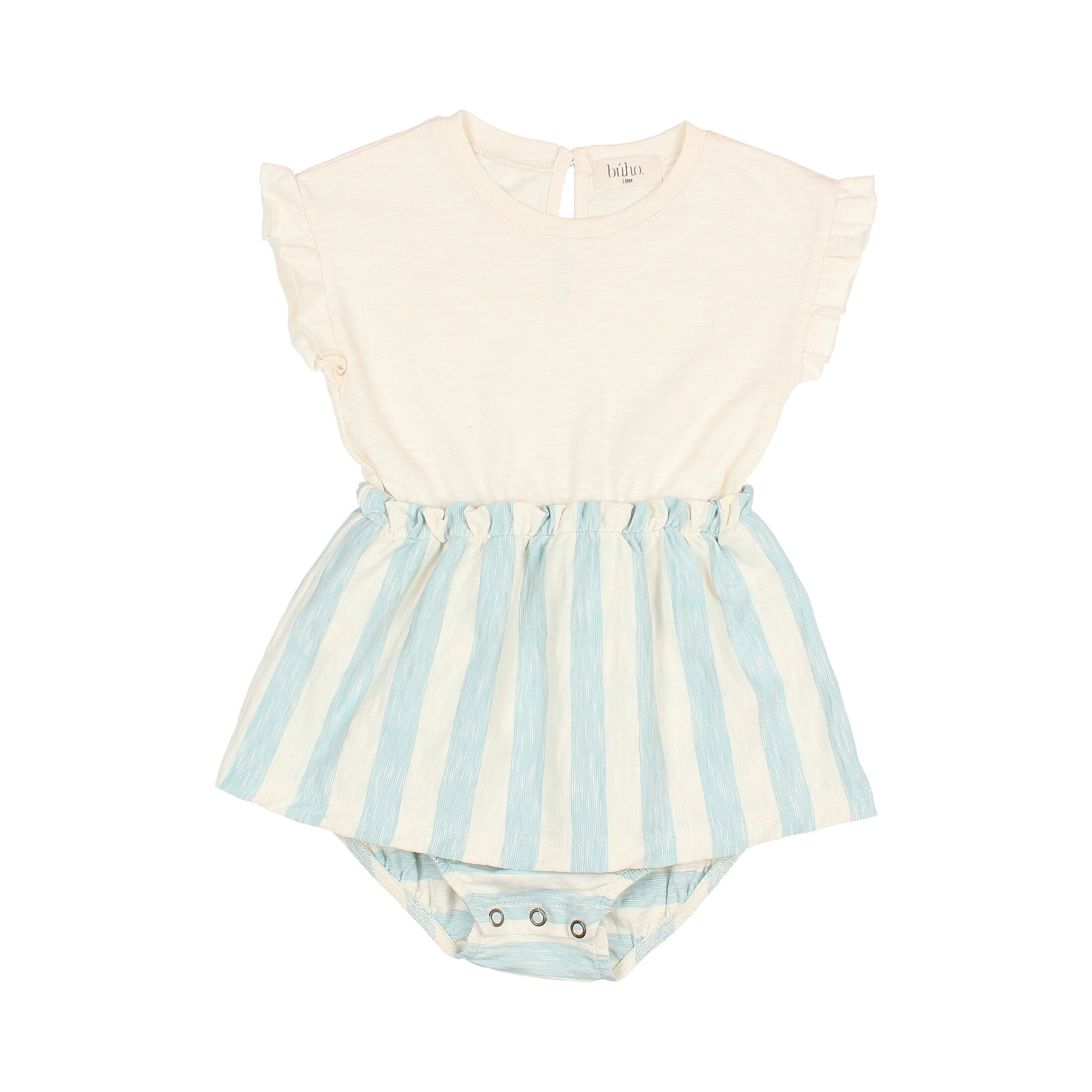 Buho Sea Pine Baby Stripes Combi Dress – Ladida